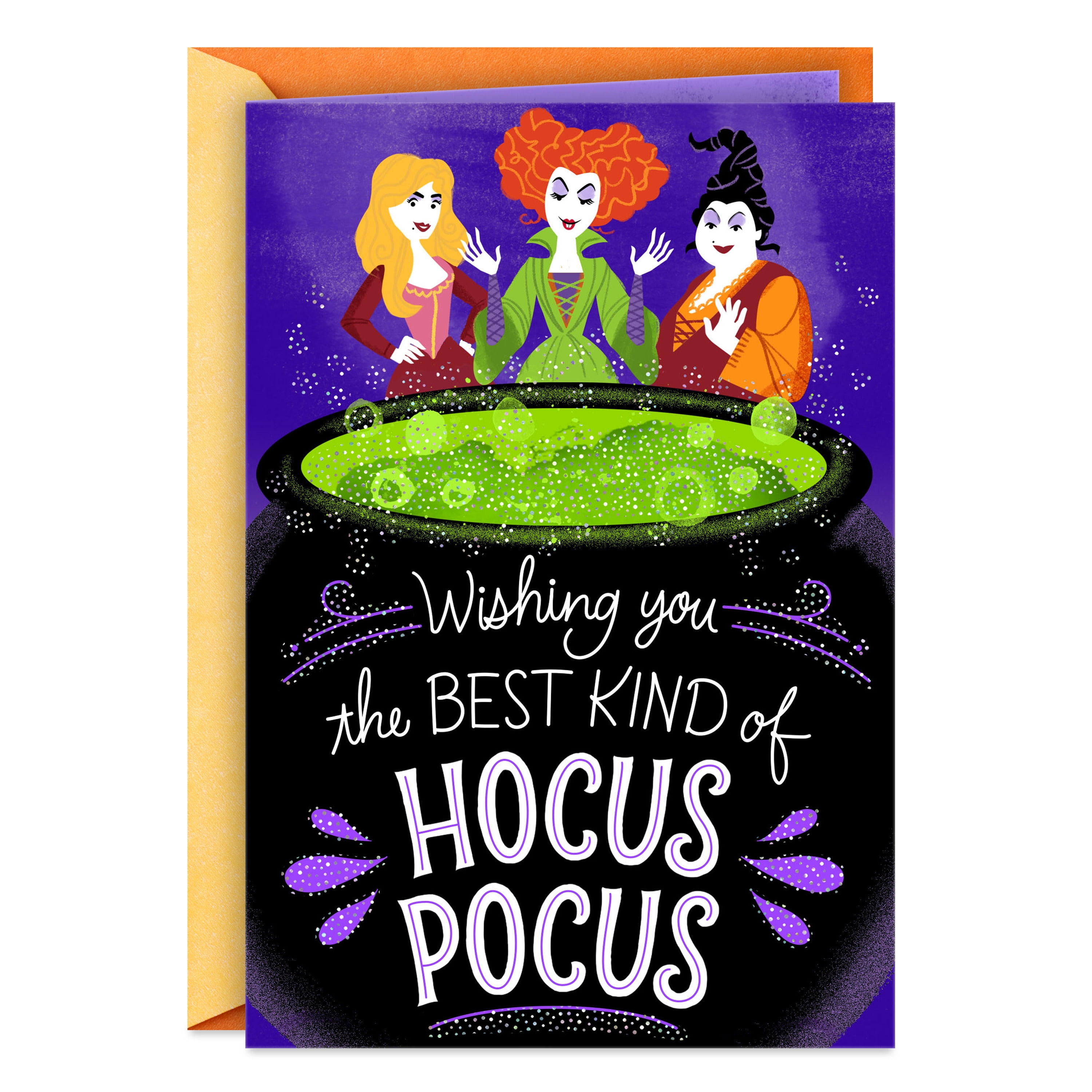 Hallmark Disney Halloween Greeting Card (Best Kind of Hocus Pocus ...