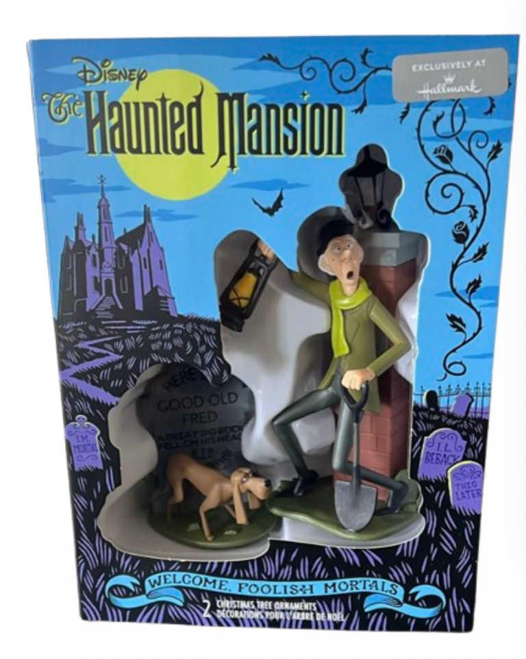 Hallmark Disney Haunted Mansion Welcome Foolish Mortals Christmas ...