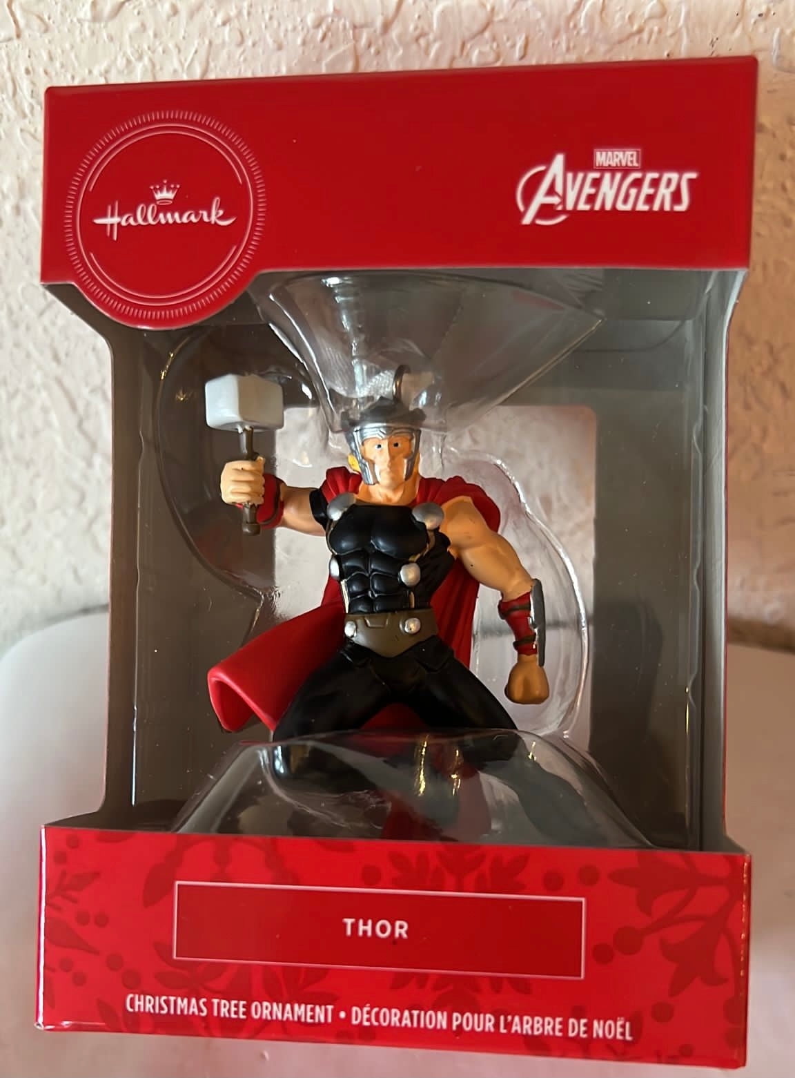 Hallmark Disney Marvel Thor with Mjolnir Christmas Ornament New with ...