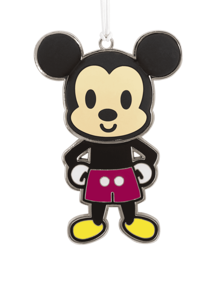 Hallmark Disney Mickey Mouse Christmas Metal Ornament New with Card ...