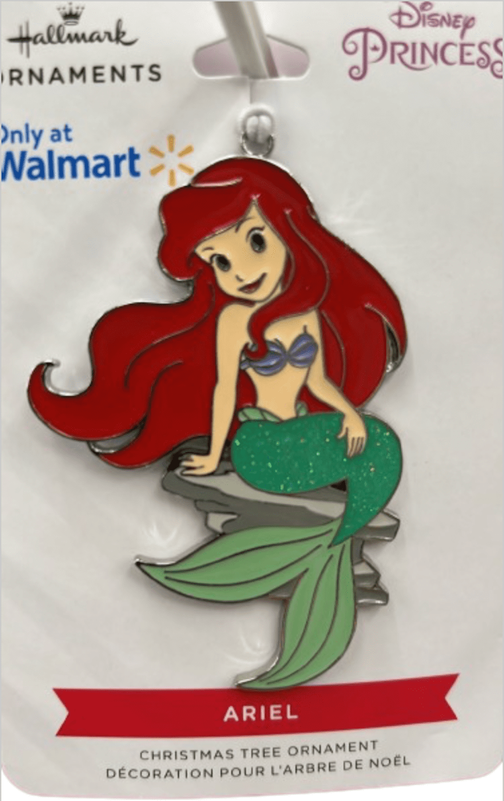 Hallmark Disney Princess Ariel Metal Ornament Only at Walmart New with ...