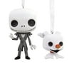 Hallmark Ornaments, Jack Skellington and Sally Funko POP Set, Nightmare ...
