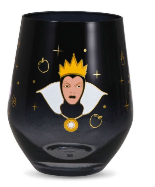 Hallmark Disney Villains Fierce and Fabulous Stemless Wine Glass New ...