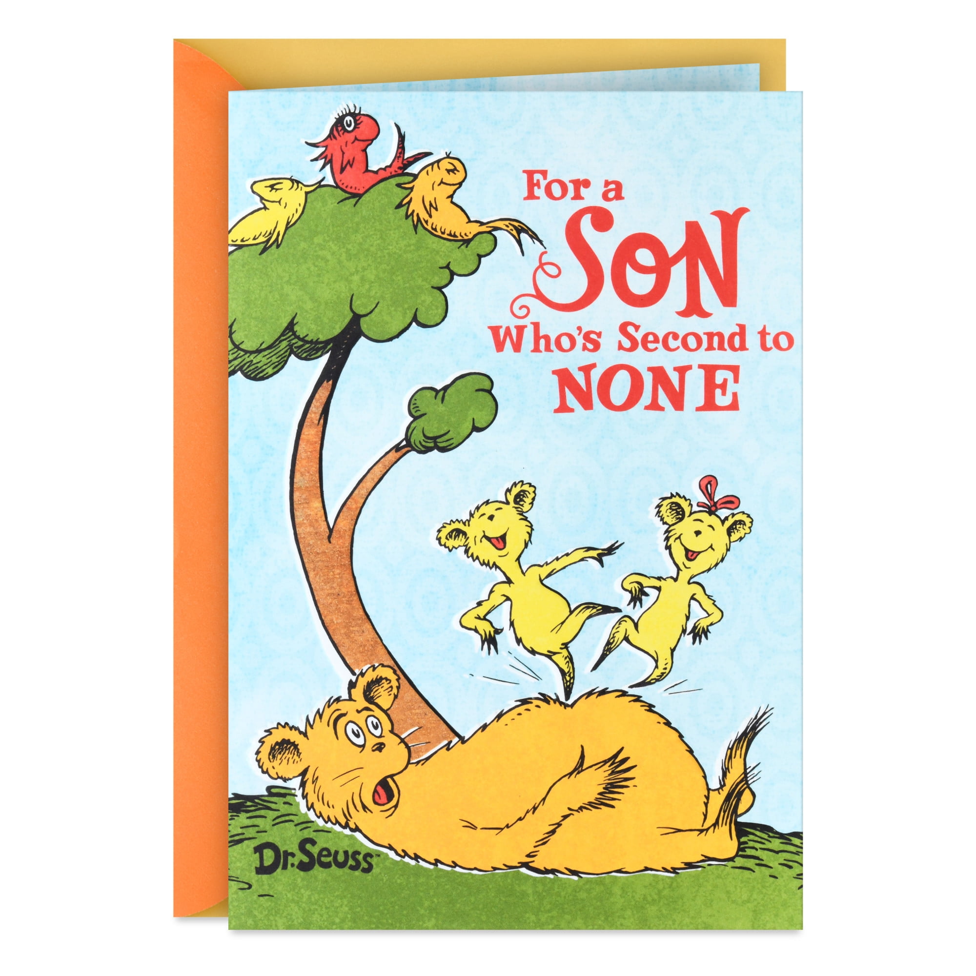 Hallmark Dr. Seuss Funny Pop-Up Birthday Card for Son (Second to None ...