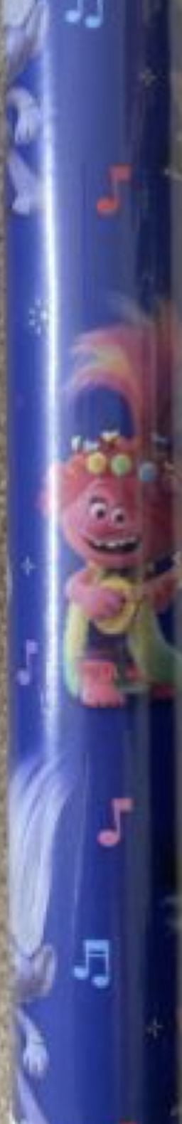 Hallmark DreamWorks Trolls Heavy Duty Gift Wrapping Paper 22.5 Sq ft ...