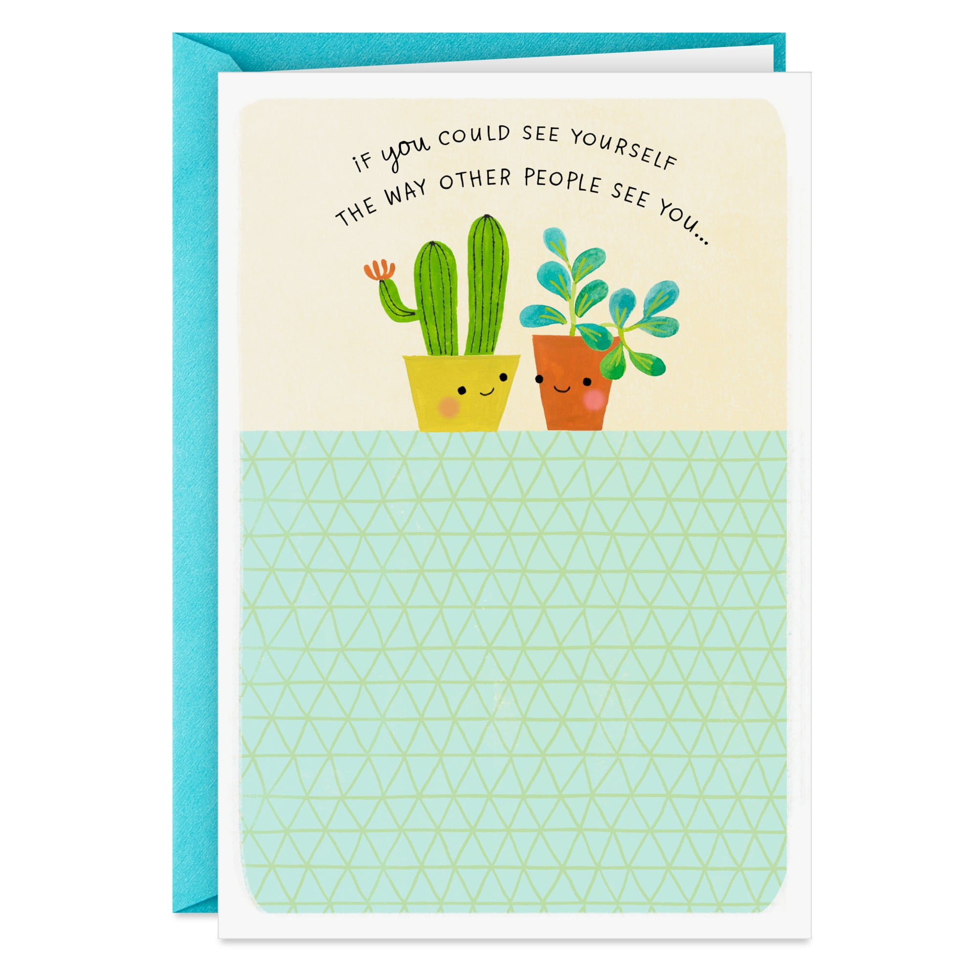Hallmark Encmt Succulents Care And Concern Card - Walmart.com