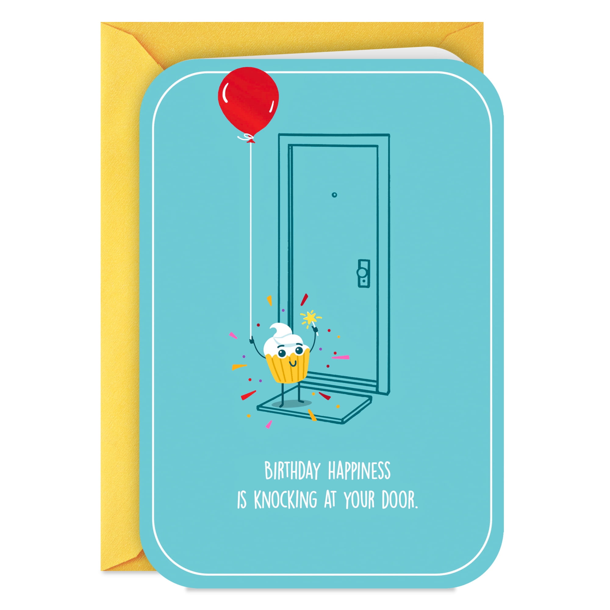 Hallmark Funny Birthday Card (Knocking at Your Door) - Walmart.com