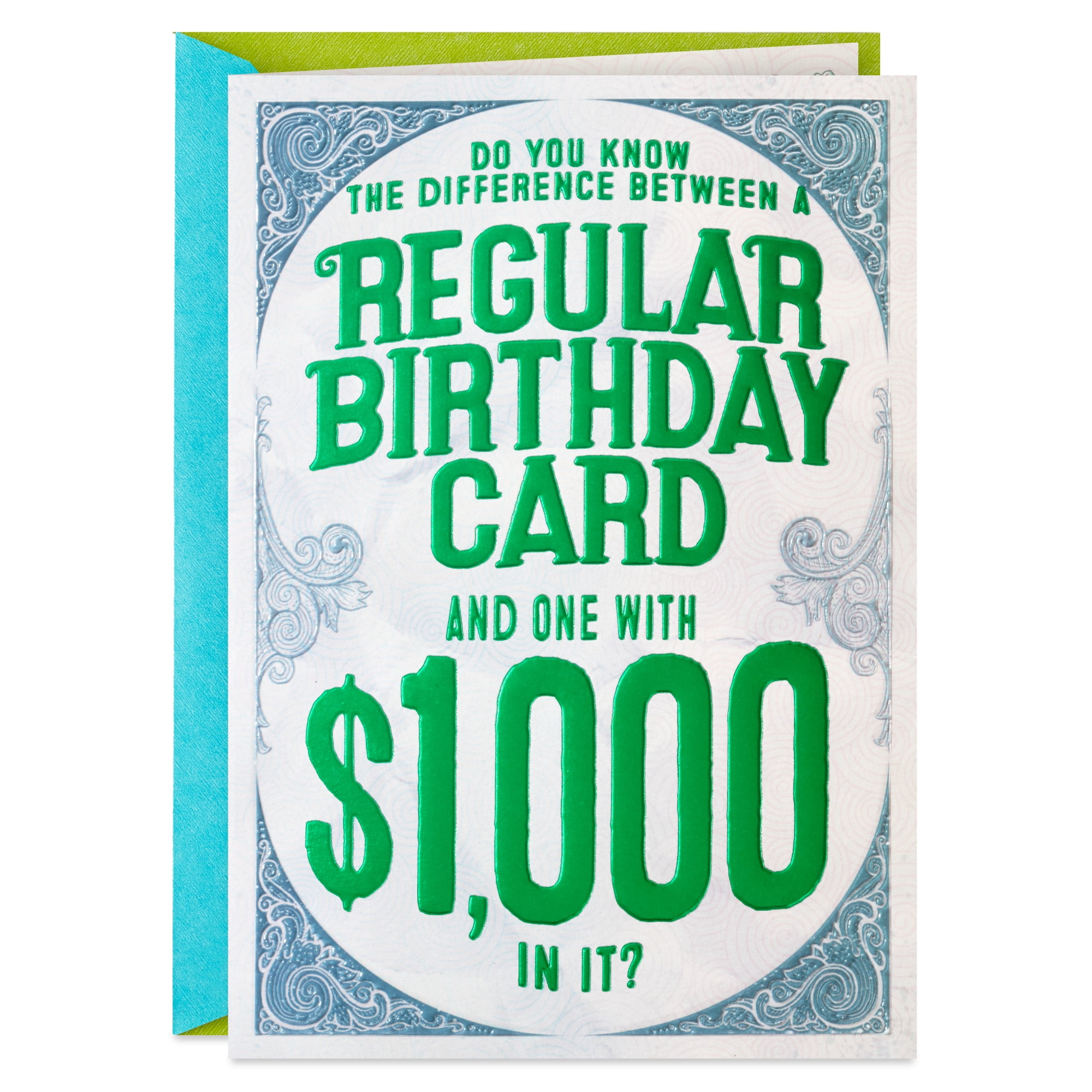 Hallmark Funny Birthday Card (Knowing the Difference) - Walmart.com