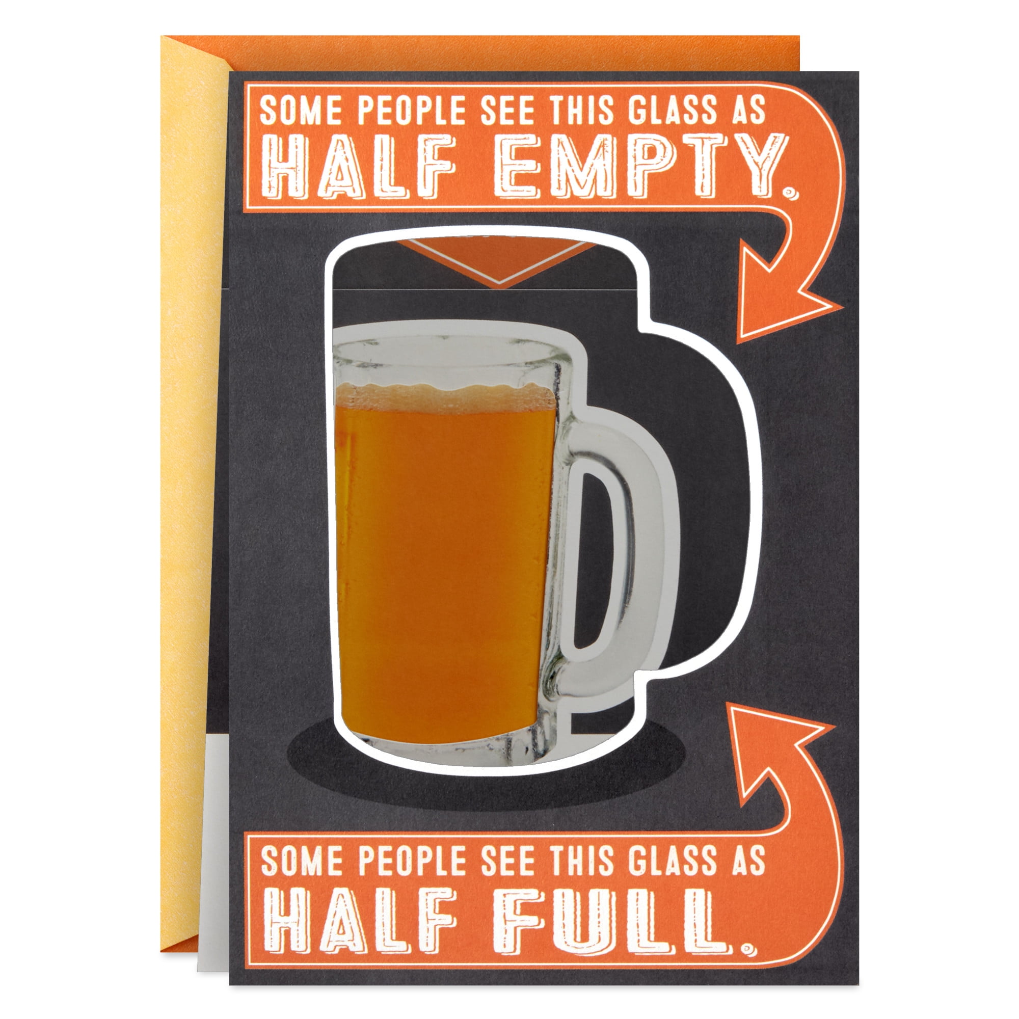Hallmark Funny Birthday Card (Sign You Need a Refill) - Walmart.com