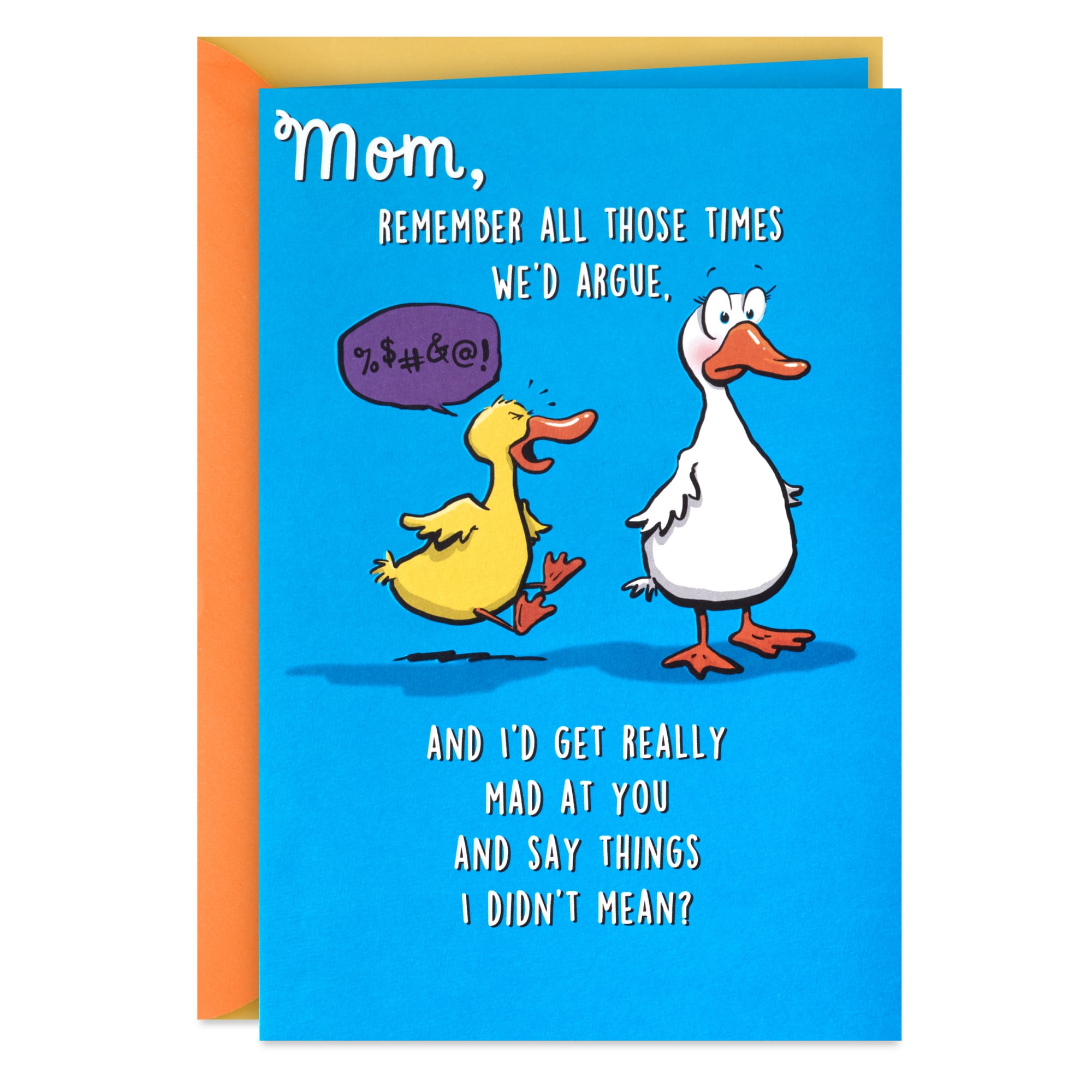 Hallmark Funny Birthday Card for Mom (Remember All Those Times ...
