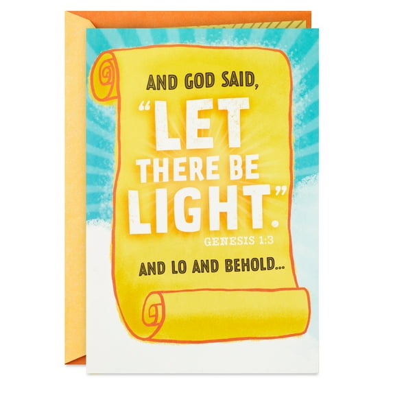 Hallmark Funny Pop-Up Birthday Card (Let There Be Light) - Walmart.com