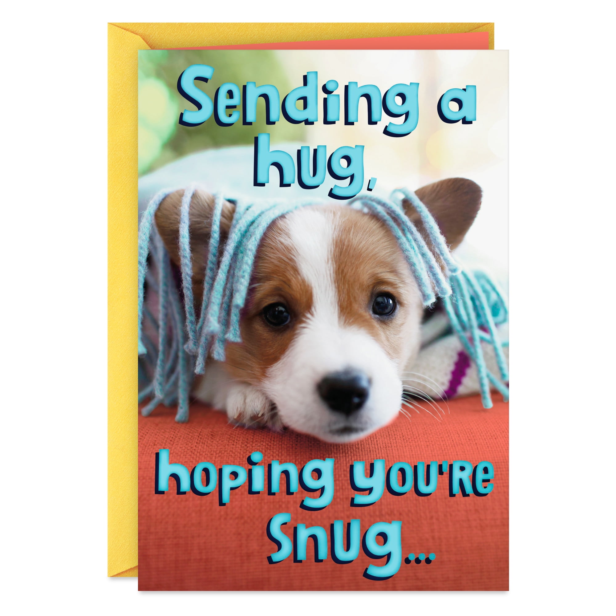 Hallmark Get Well Card (Sending a Hug) - Walmart.com