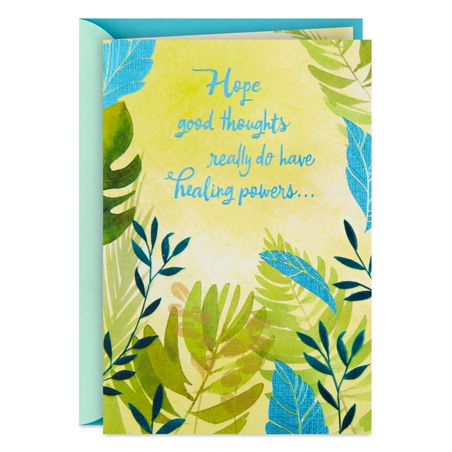 Hallmark Get Well Greeting Card (Sending Good Thoughts Your Way ...
