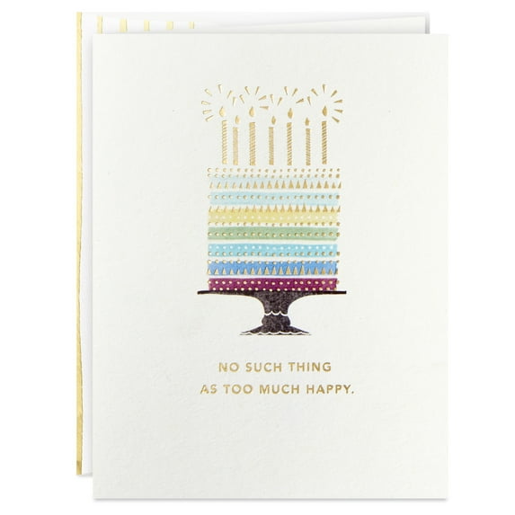 Hallmark Good Mail Birthday Card (Too Much Happy) - Walmart.com