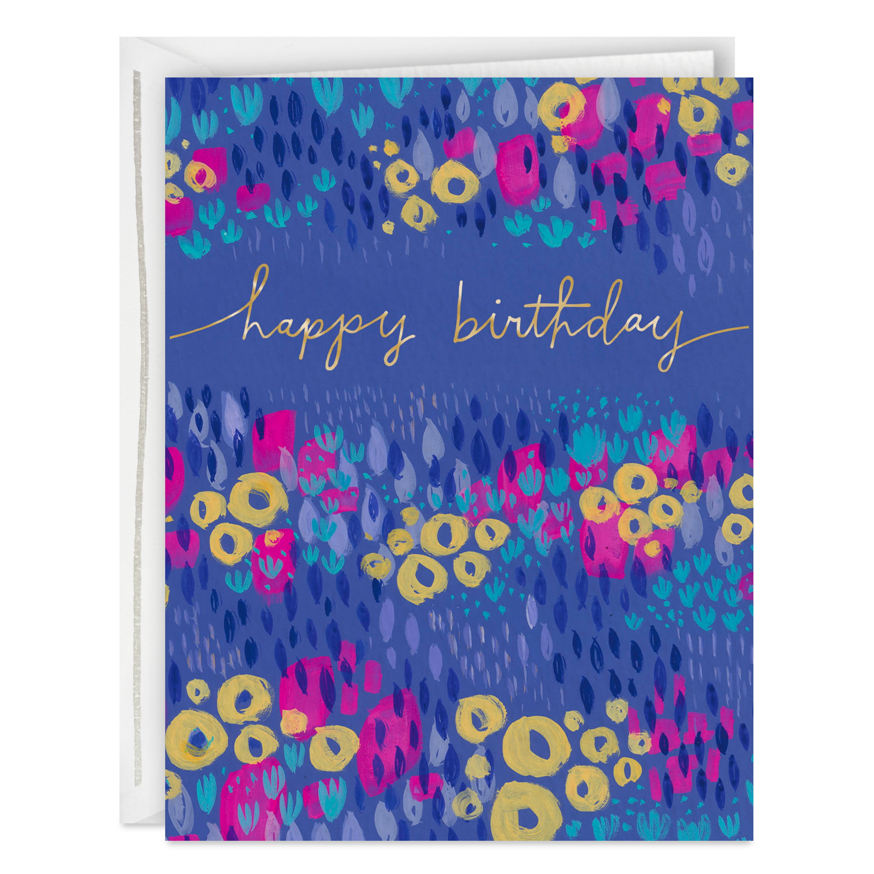 Hallmark Good Mail Floral Birthday Card (And Many, Many More) - Walmart.com