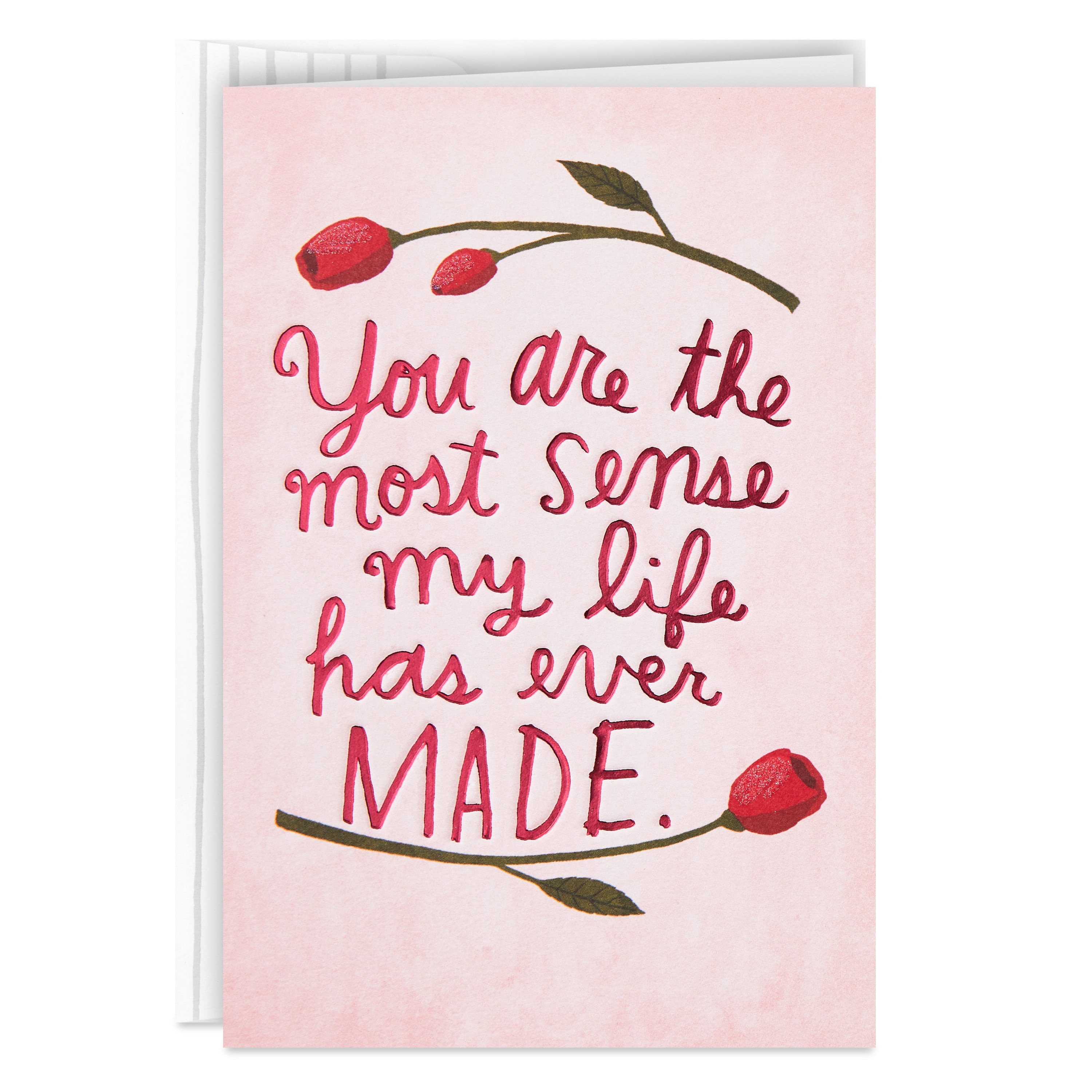 Hallmark Good Mail Love Card, Anniversary Card, Romantic Birthday Card ...