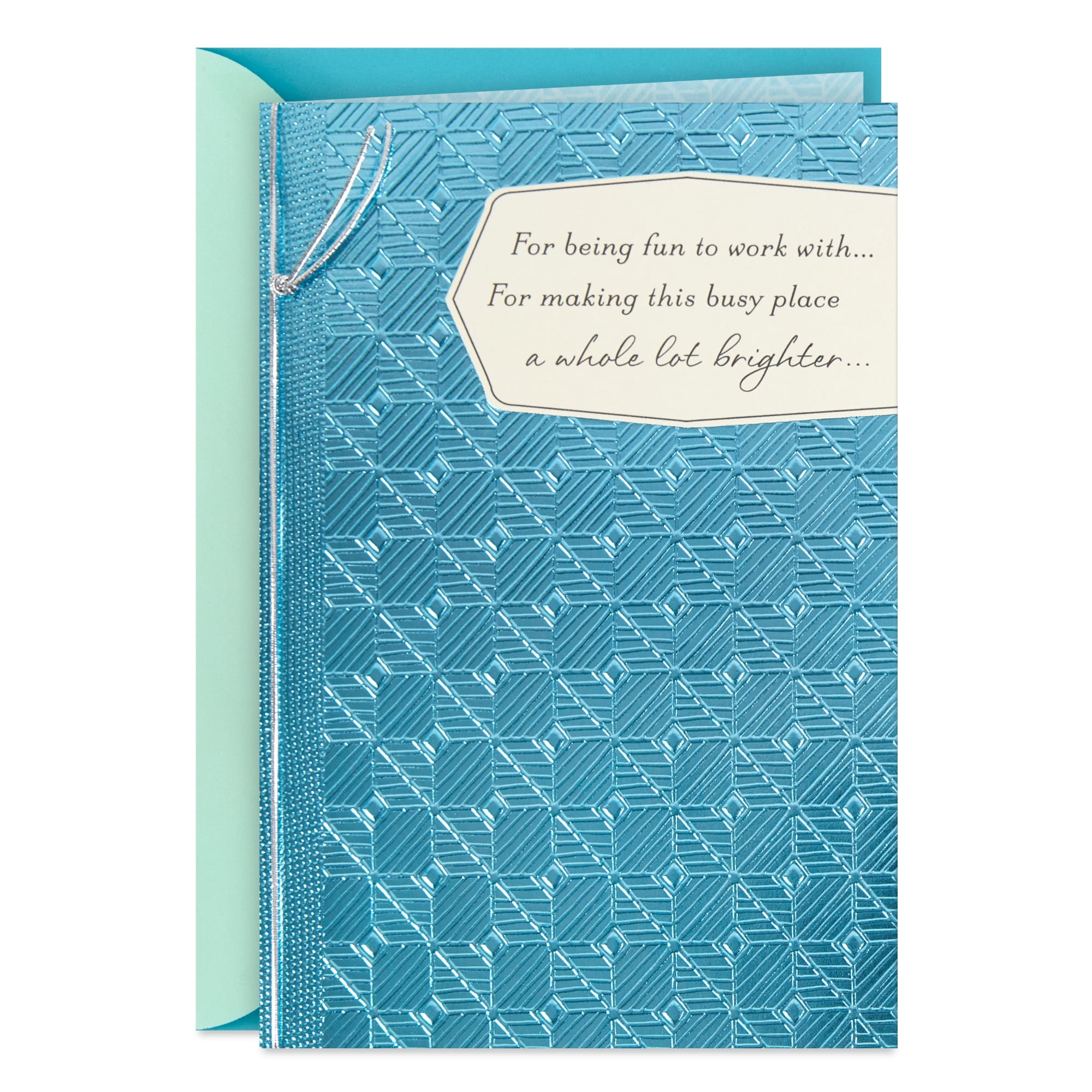 Hallmark Goodbye Card for Co-Worker (Thank You for Being So Fun to Work ...