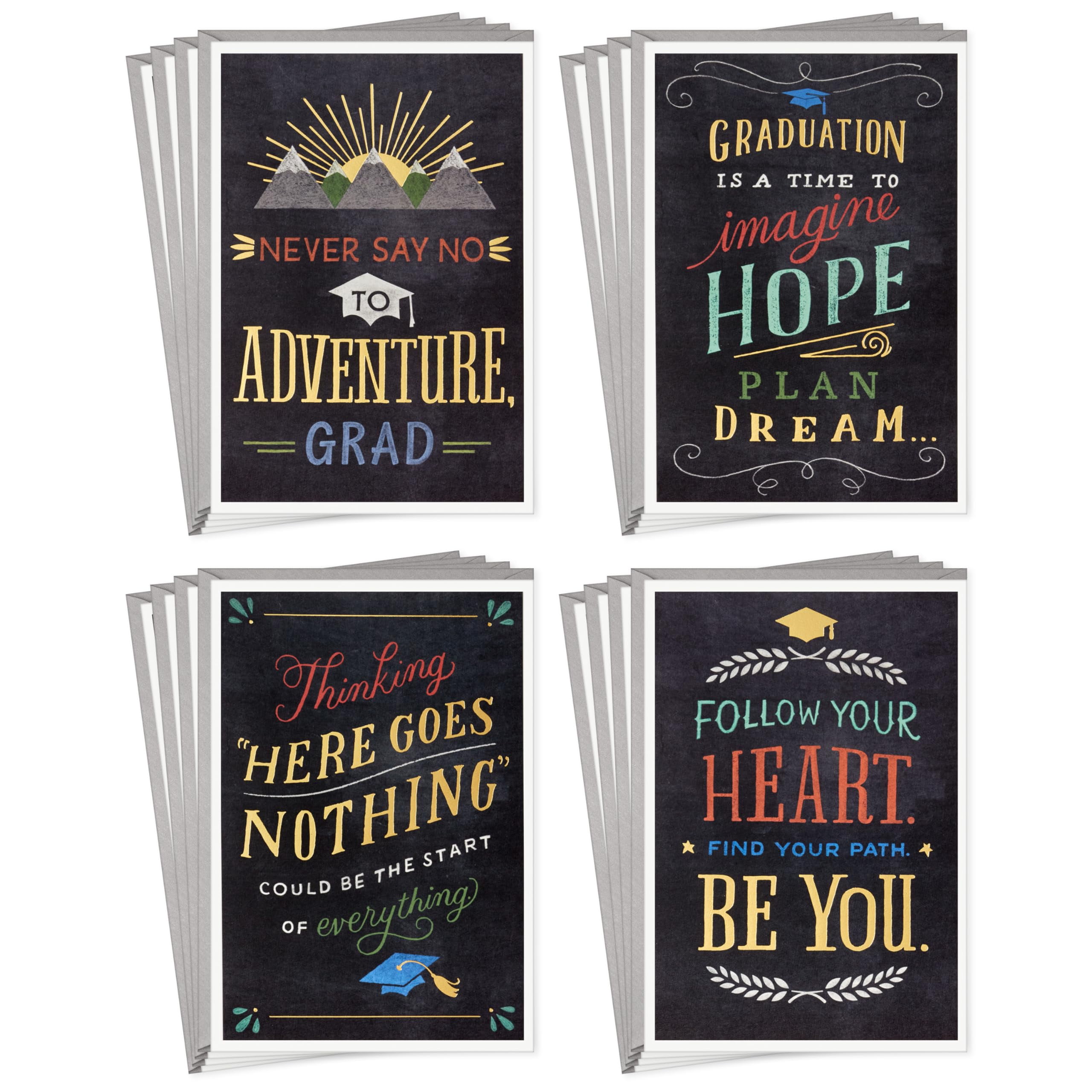 Hallmark Graduation Card Assortment (16 Cards with Envelopes ...