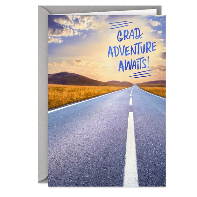 Hallmark Graduation Card (Grad Adventure Awaits) - Walmart.com