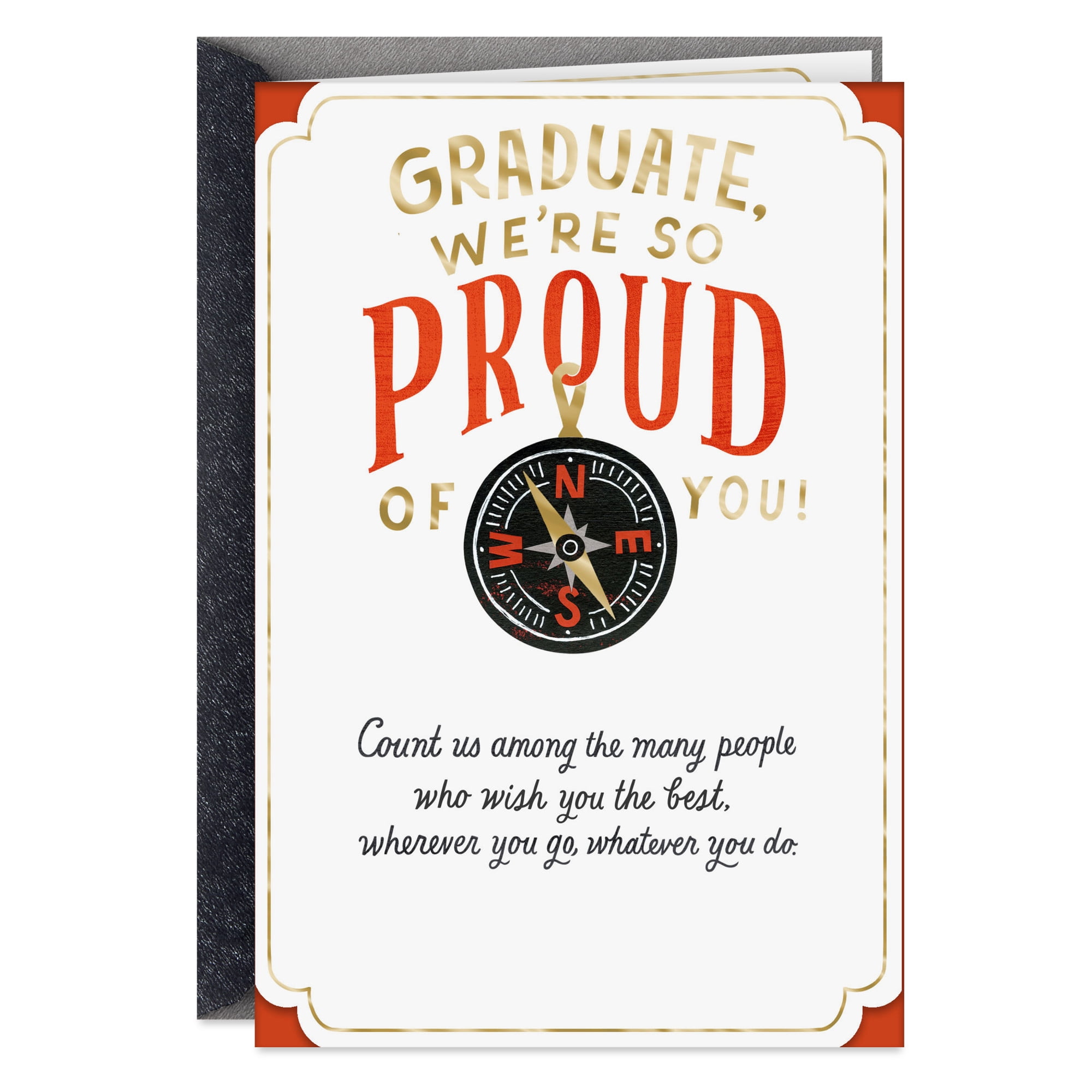 Hallmark Graduation Card (We're So Proud of You) - Walmart.com