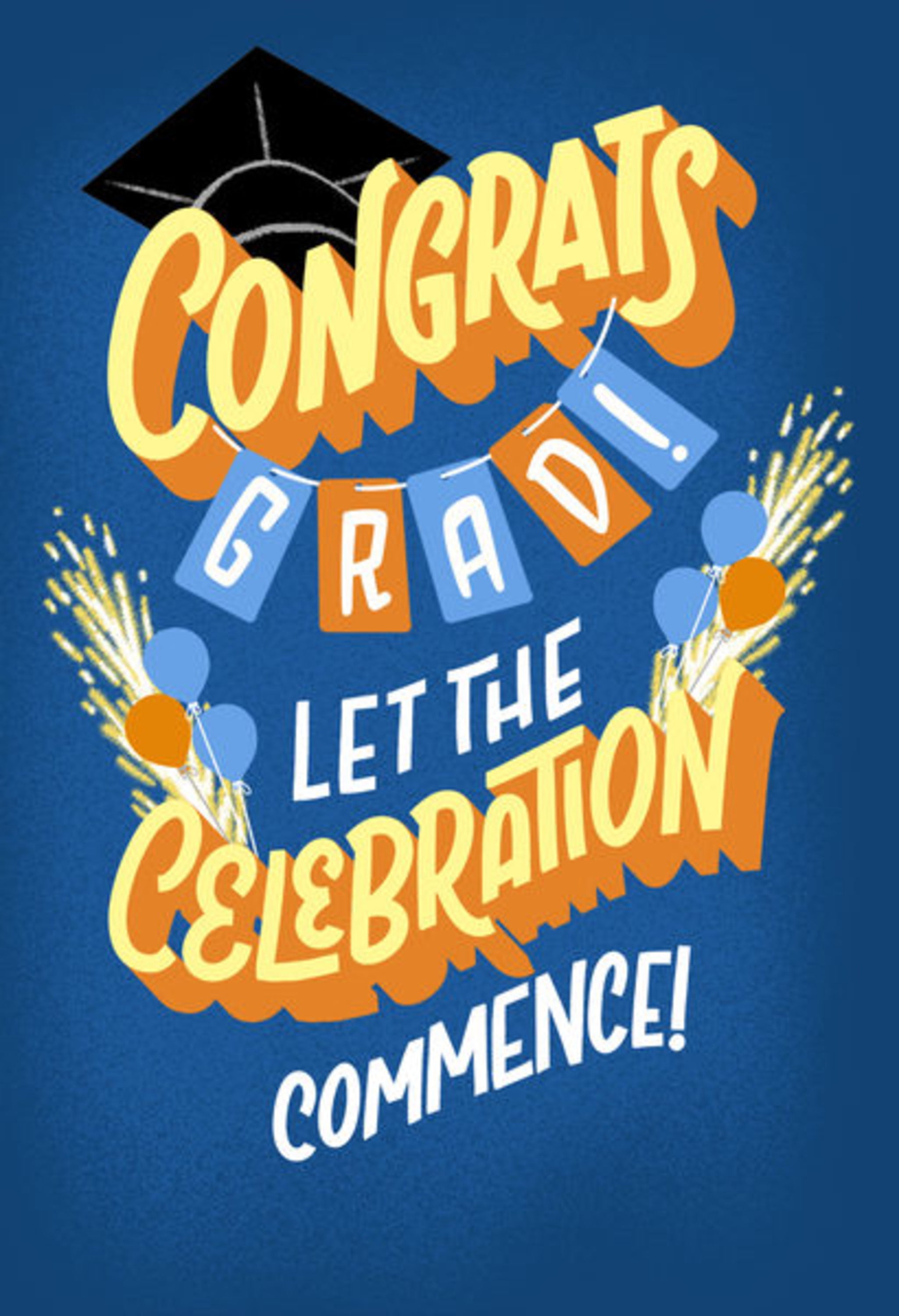 Hallmark Graduation Card for Anyone - Grad Grad Pary - Walmart.com