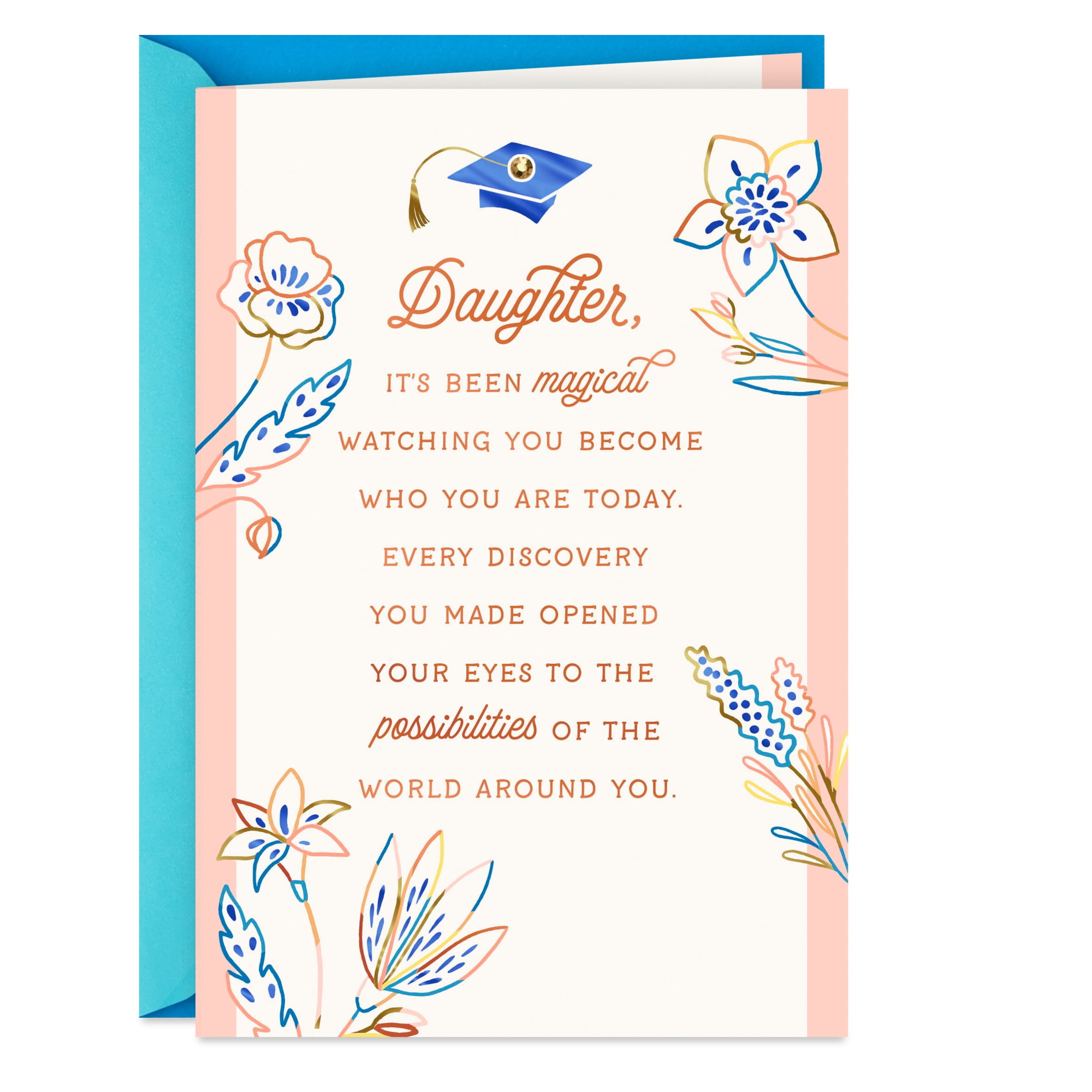 Hallmark Graduation Card for Daughter (Who You Are Today) - Walmart.com