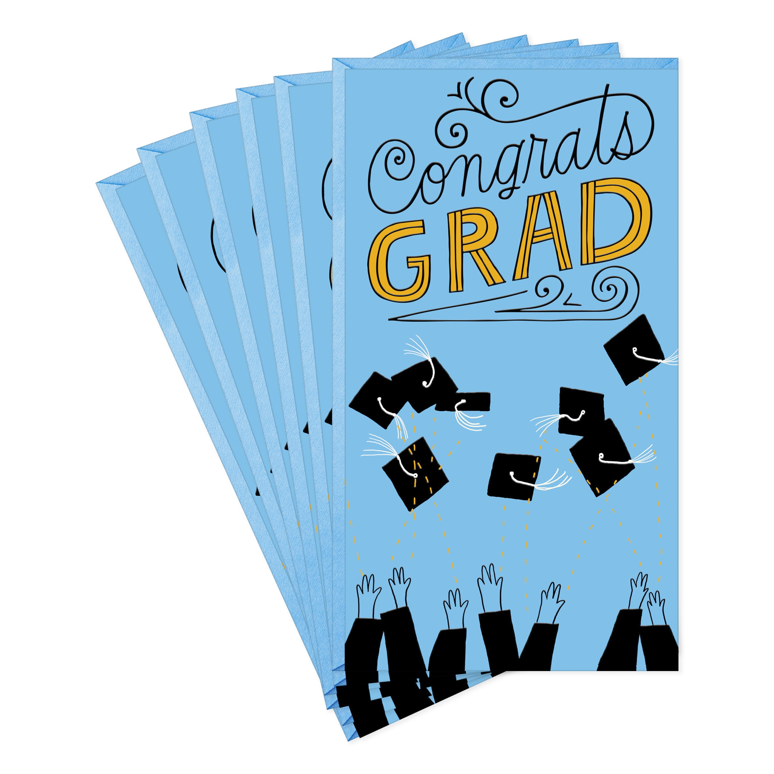 Hallmark Graduation Greeting Cards (Celebrate Success), Pack of 6 ...