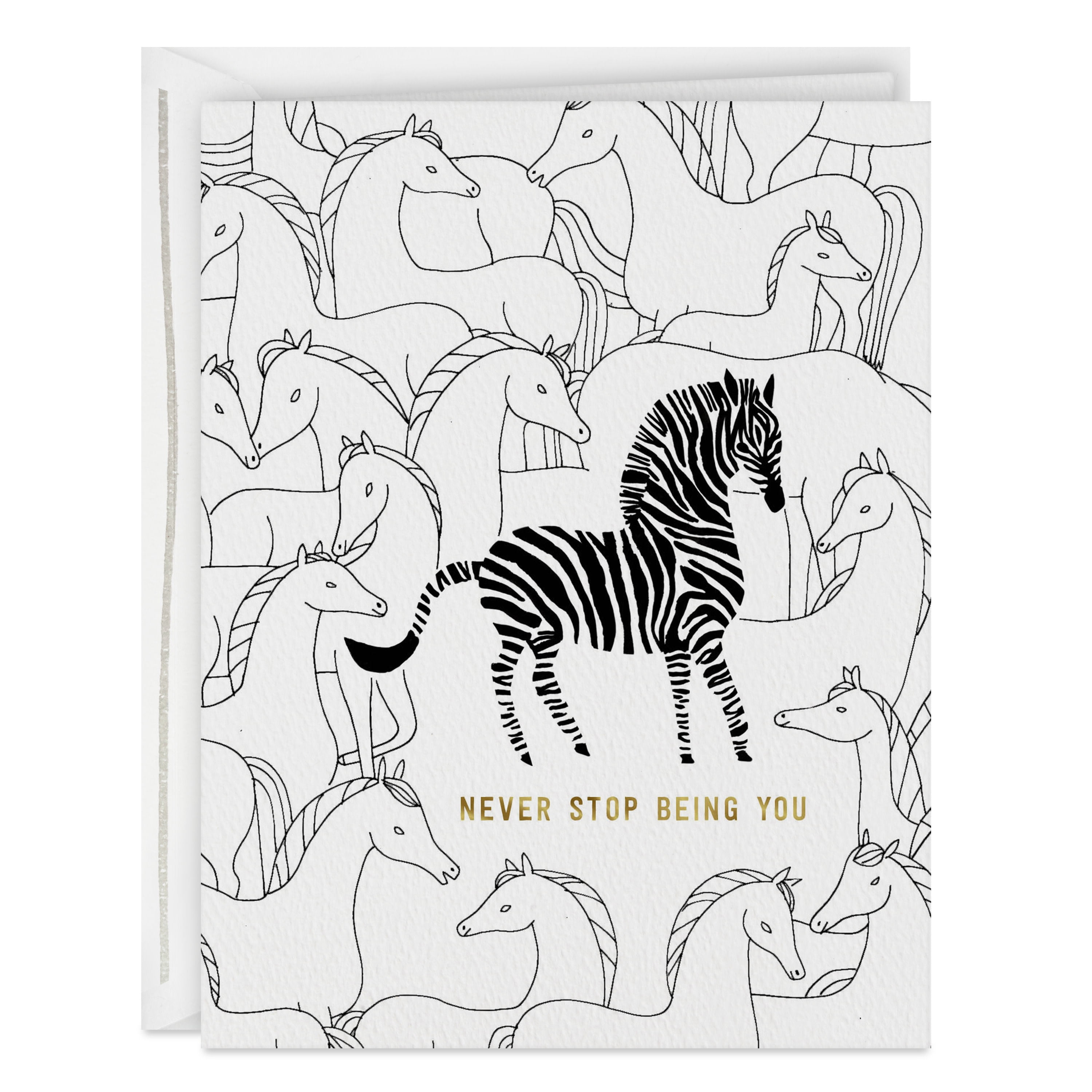 Hallmark Good Mail Birthday Card (Never Stop Being You) - Walmart.com