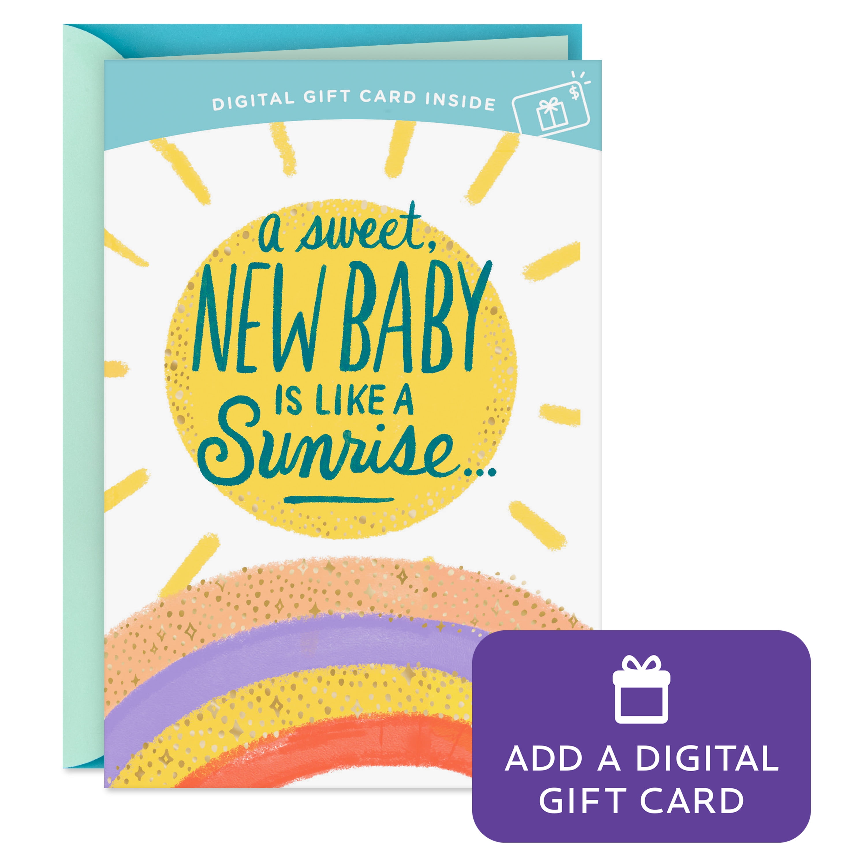 Hallmark Gift Card Greeting New Baby Card, Baby Boy, Baby Girl (Enjoy ...