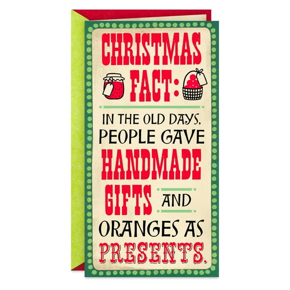 Money Christmas Cards