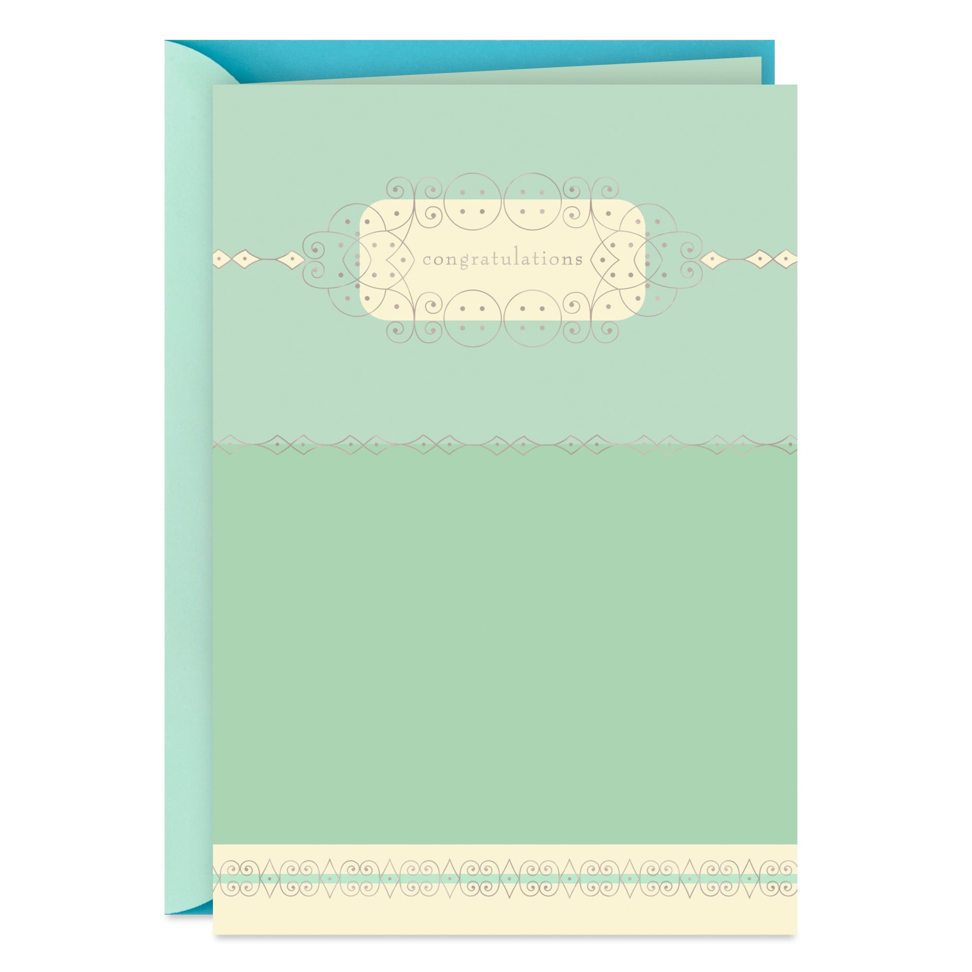 Hallmark Congratulations Card (Sincere Best Wishes) - Walmart.com