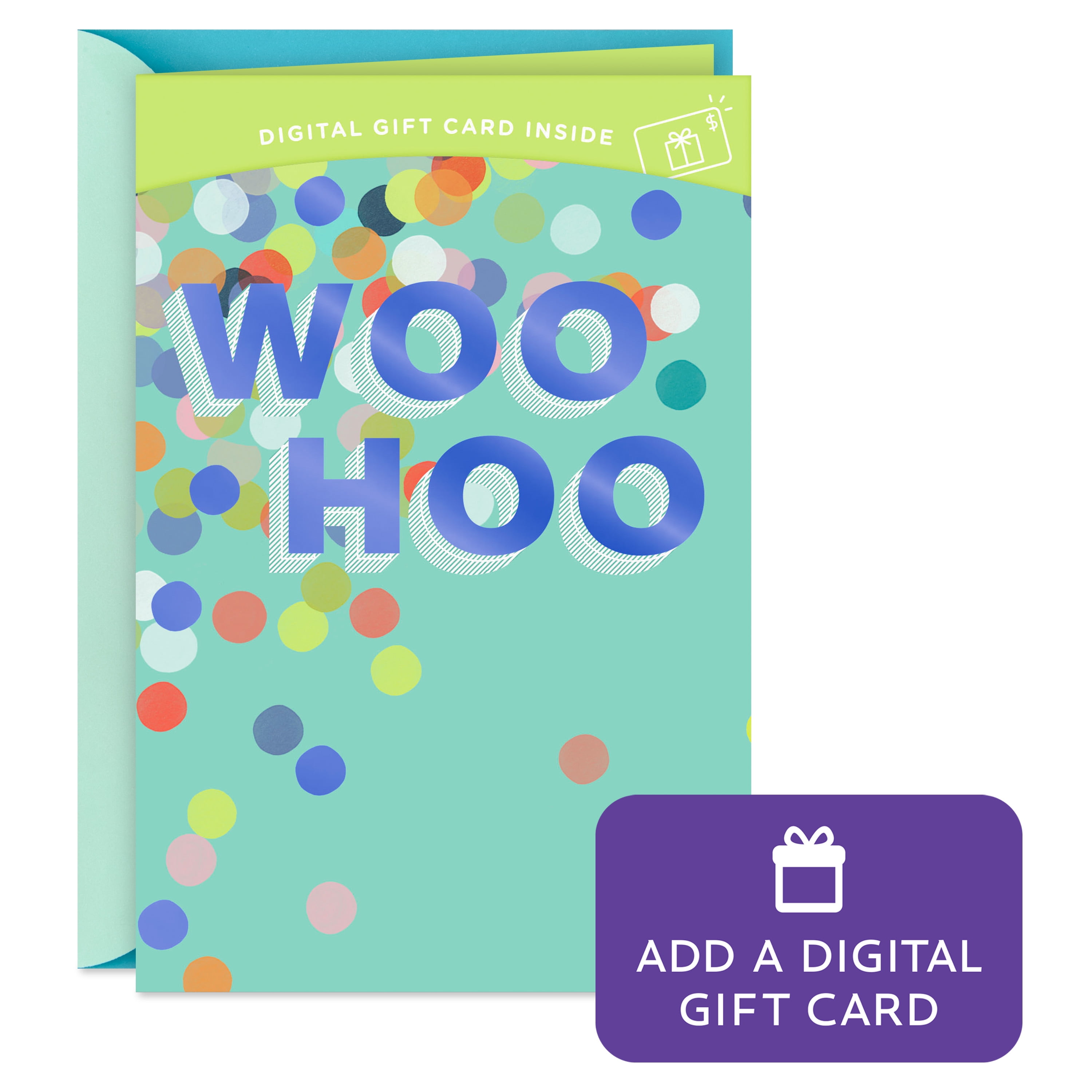 Hallmark Gift Card Greeting Congratulations Card, Graduation Card (Woo ...