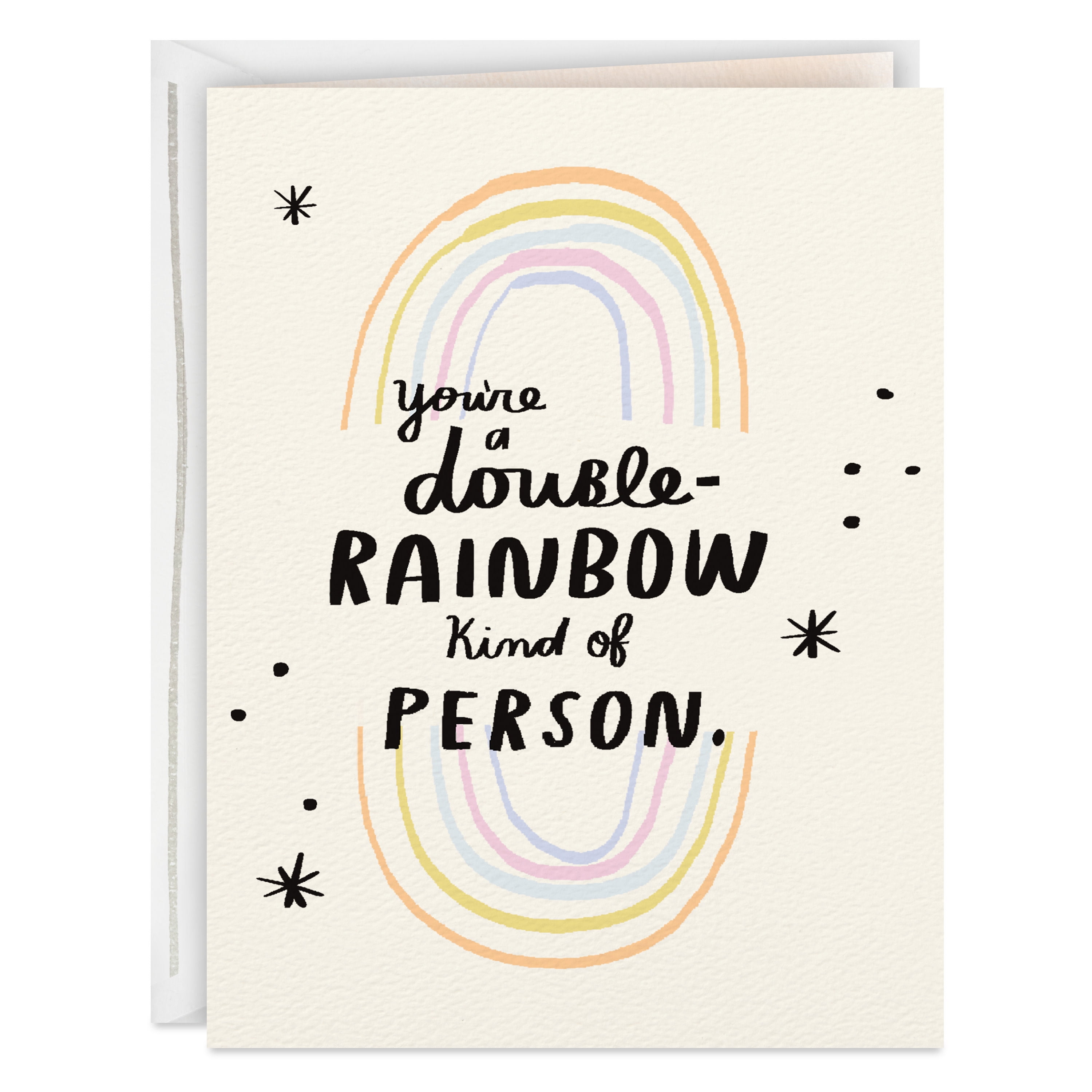 Hallmark Good Mail Blank Thinking of You or Friendship Card (Double ...