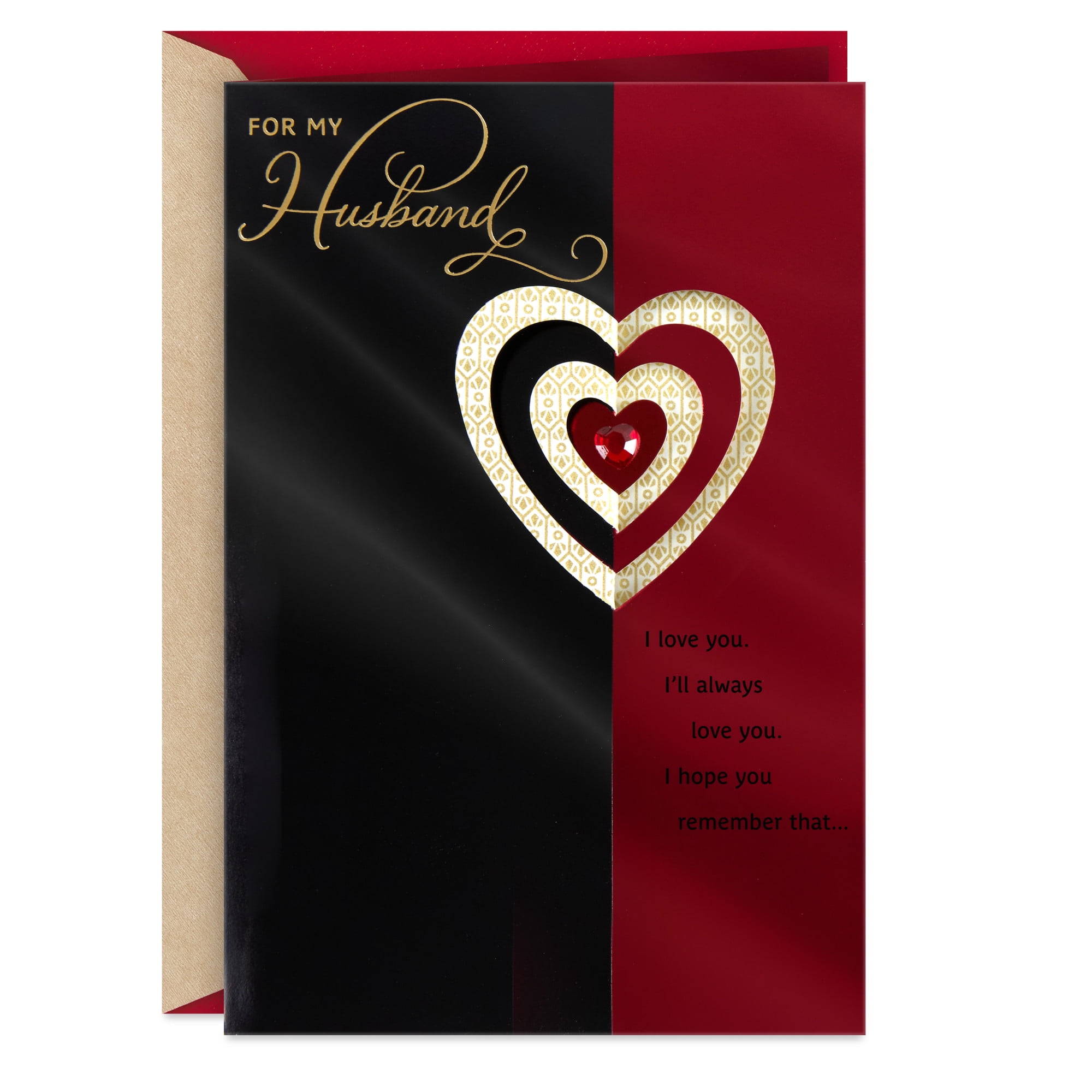 Hallmark Romantic Valentine's Day Card for Husband (We're in This Life ...
