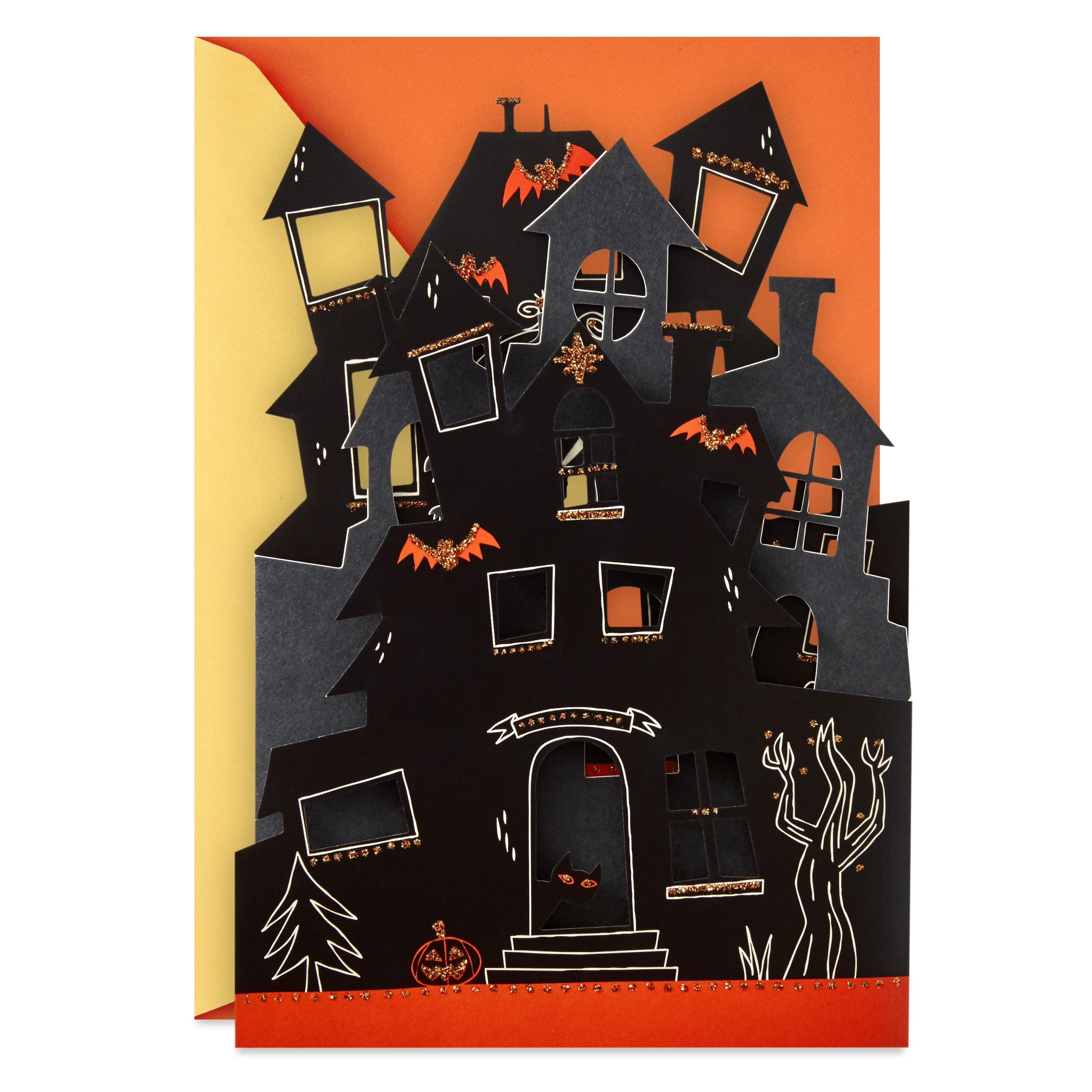 HMK Greeting Card HLWN HNTDHS - Walmart.com