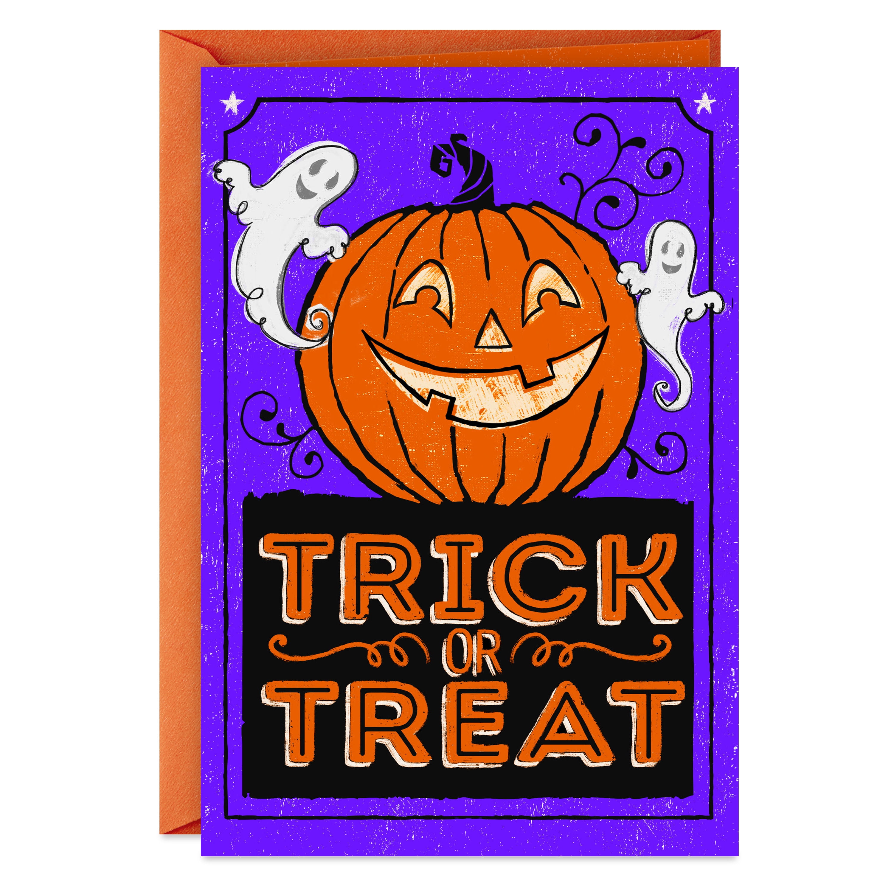 Hallmark Halloween Greeting Card (Splendidly Spooky Ghosts and Jack-o ...