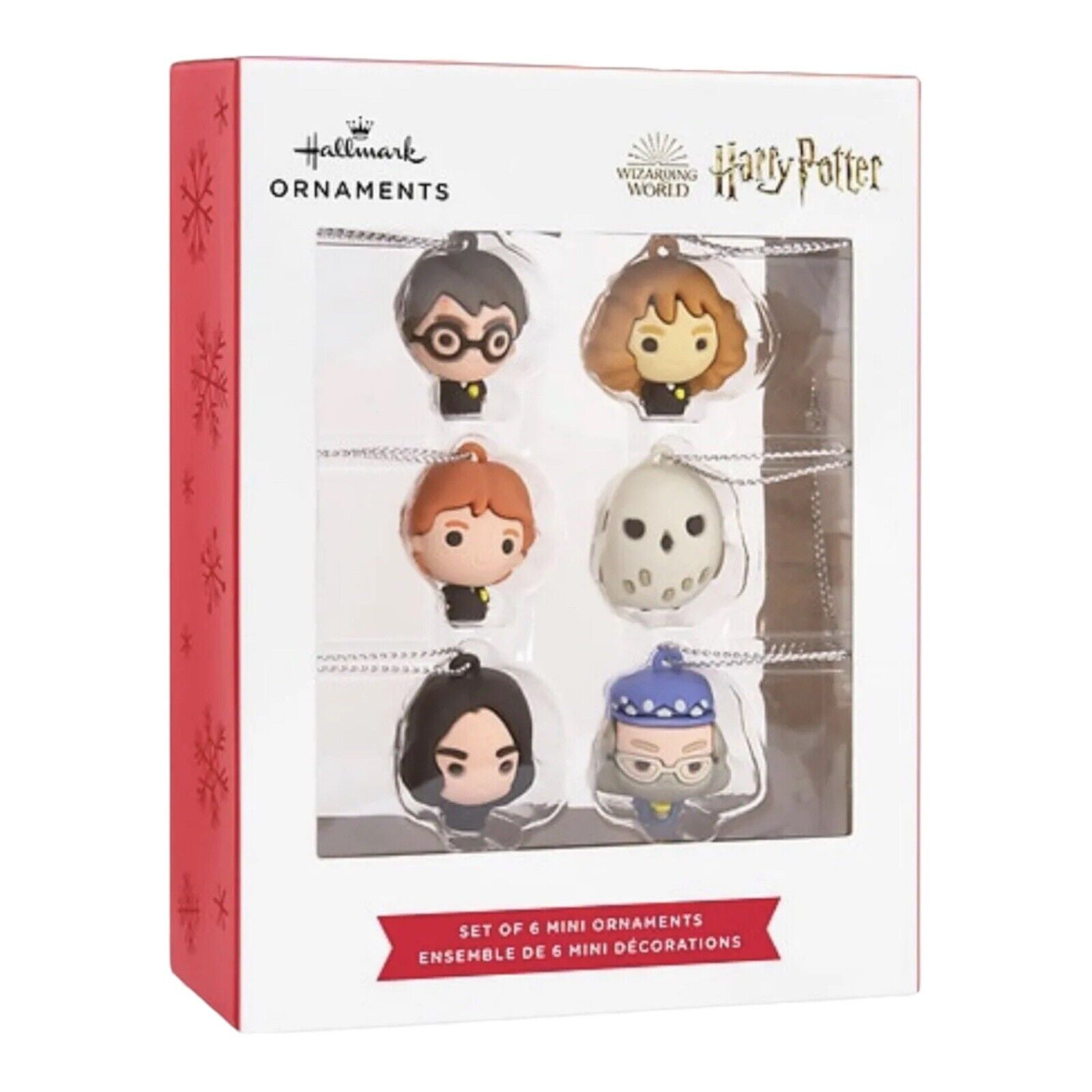 Hallmark Harry Potter Christmas Ornaments Miniature Set of 6 - Walmart.com