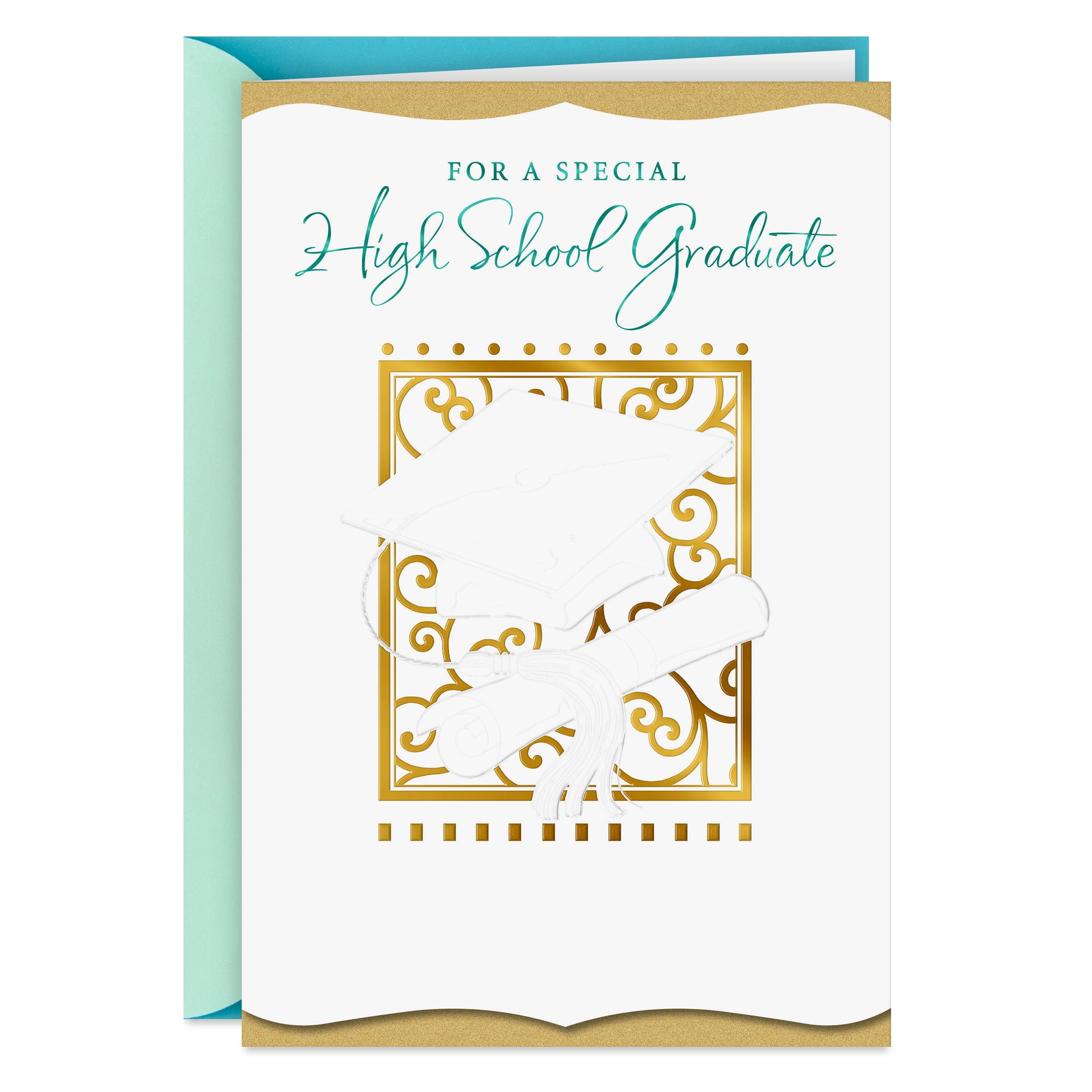 Hallmark High School Graduation Greeting Card (Warmth, Success and Joy ...