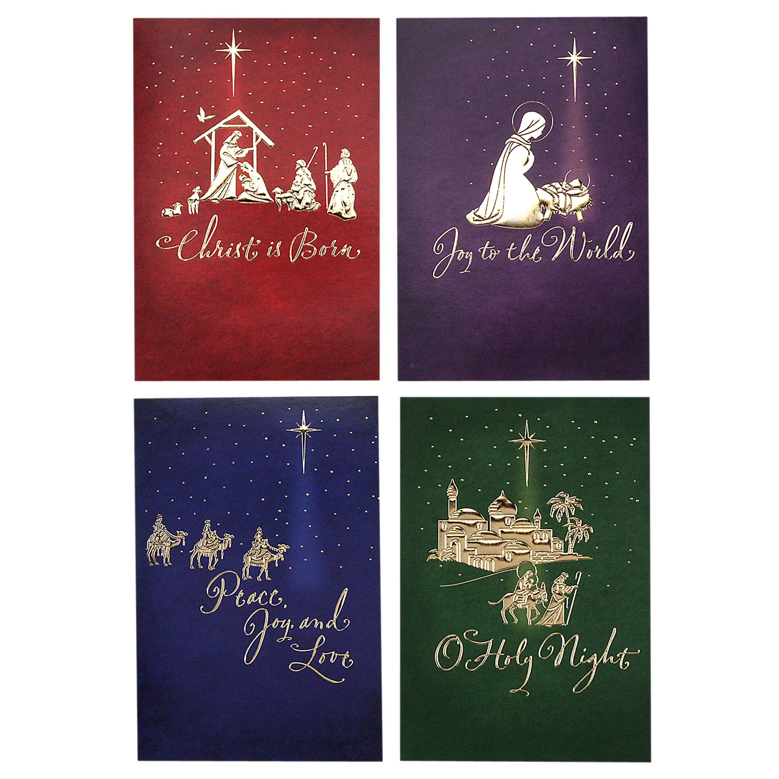 Hallmark Image Arts Religious Boxed Christmas Cards Assortment (4 ...
