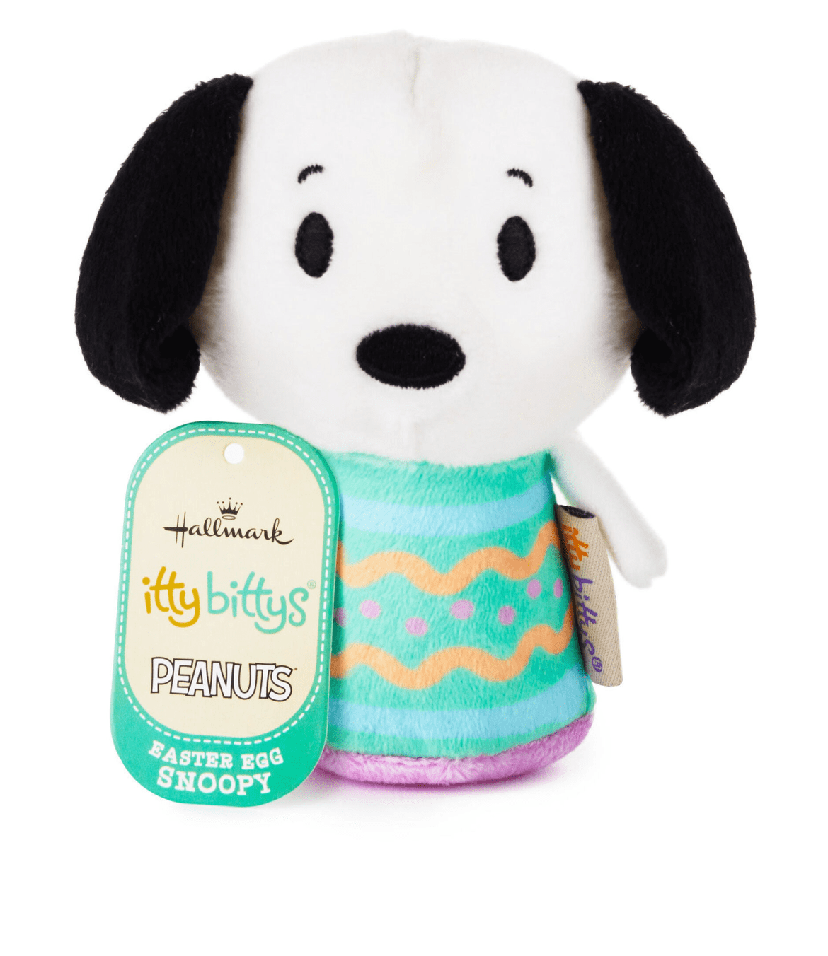 Hallmark Itty Bittys Peanuts Easter Egg Snoopy Dog Plush Miniature ...