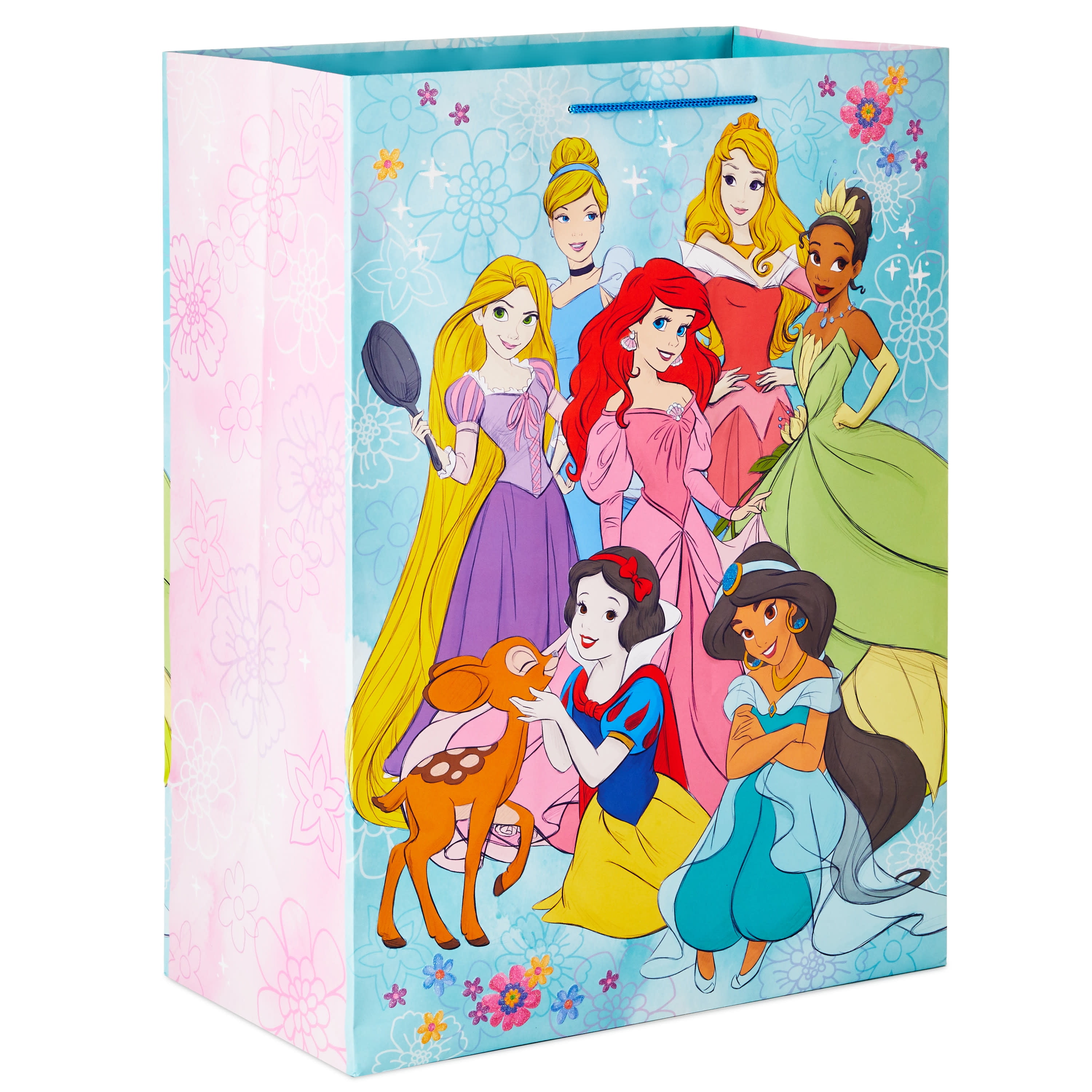 Hallmark Jumbo Blue Gift Bag (Disney Princesses on Aqua) - Walmart.com