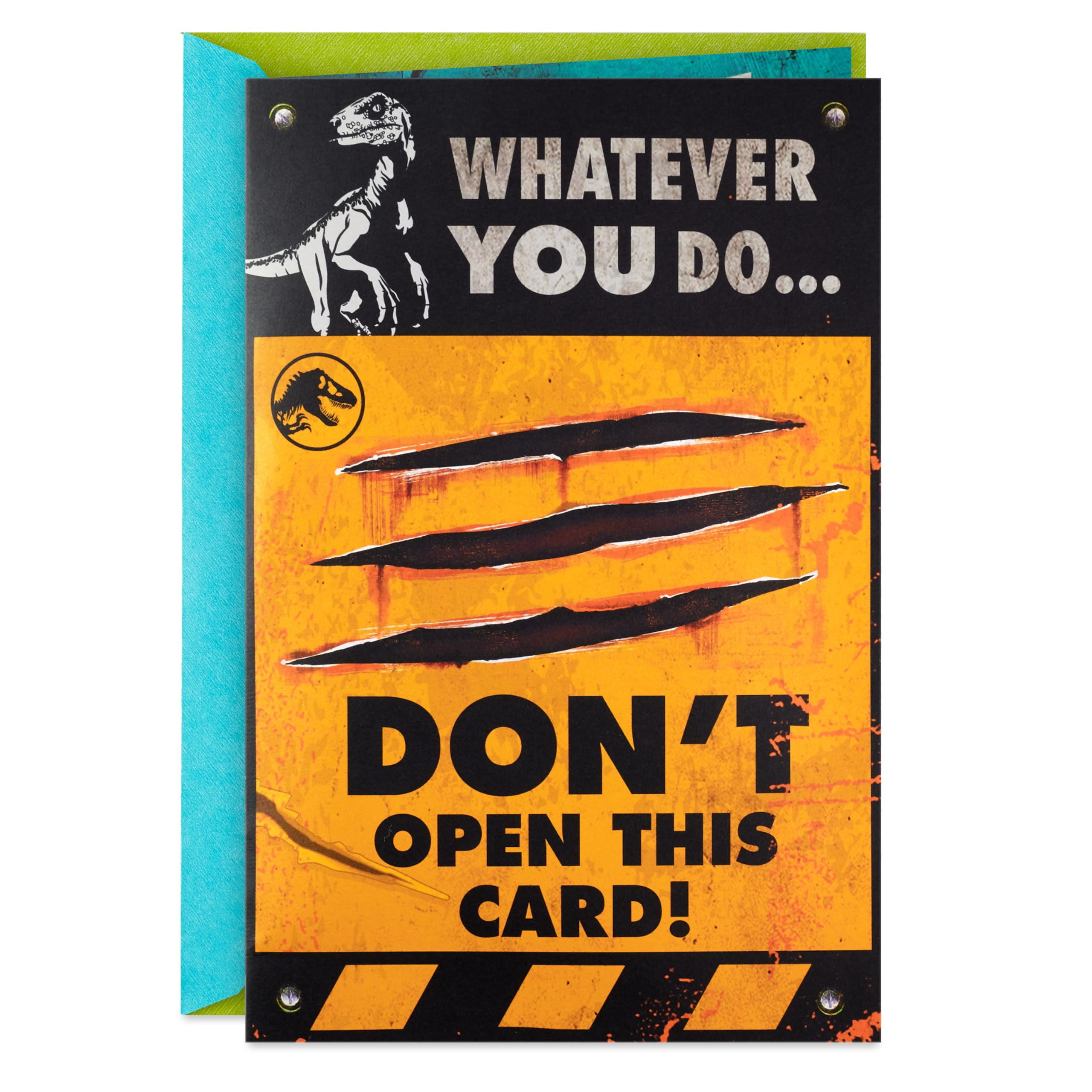 Hallmark Jurassic World Birthday Card with Sound (Pop Up T-Rex) for Kids, Dads, Friends, Family ...