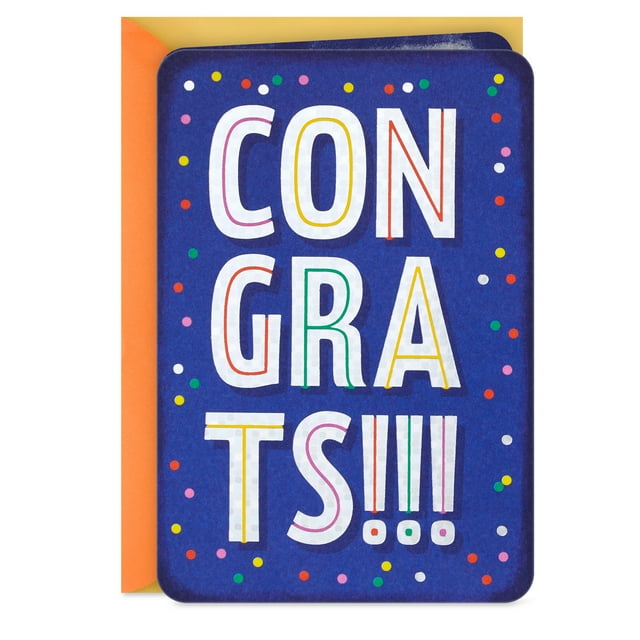 Hallmark Just Because Congratulations Greeting Card (How Exciting ...