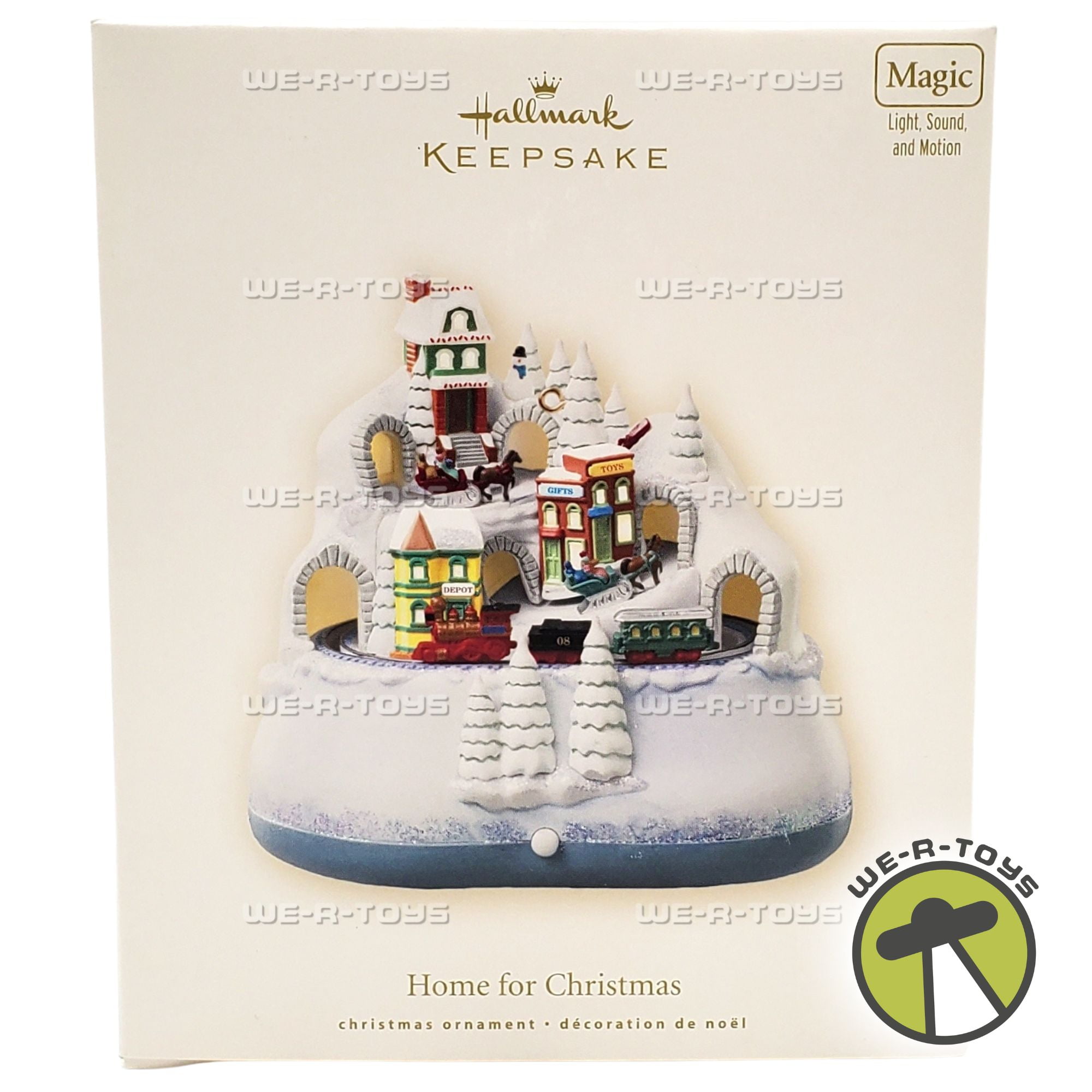 Hallmark Keepsake 2008 Home for Christmas Magic Ornament #QXG7214 ...