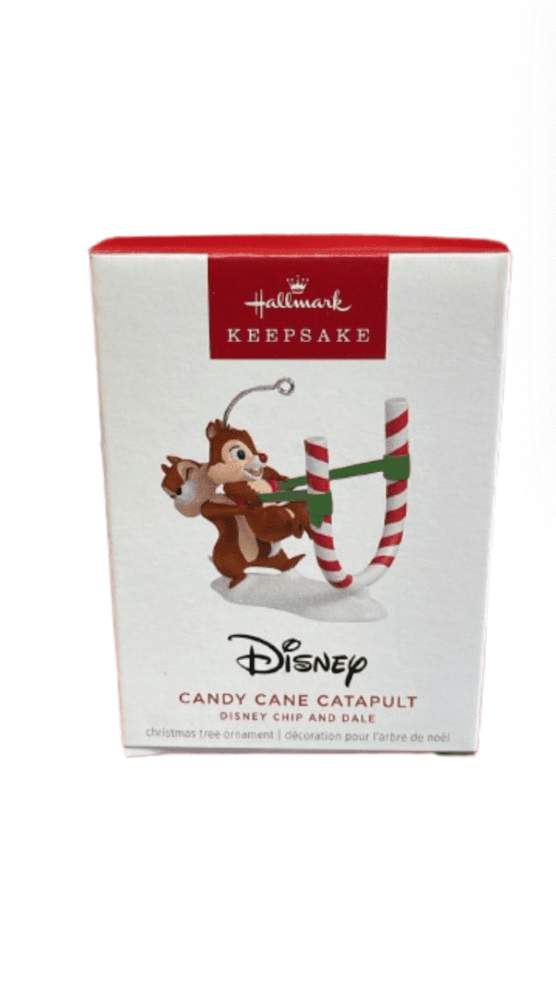 Hallmark Keepsake 2025 Chip and Dale Candy Cane Catapult Christmas ...