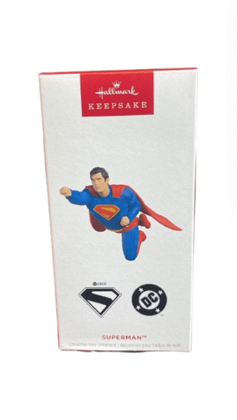 Hallmark Keepsake 2025 DC Superman Christmas Ornament New with Box ...
