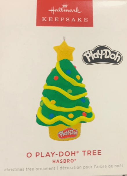 Play Doh Christmas Ornament