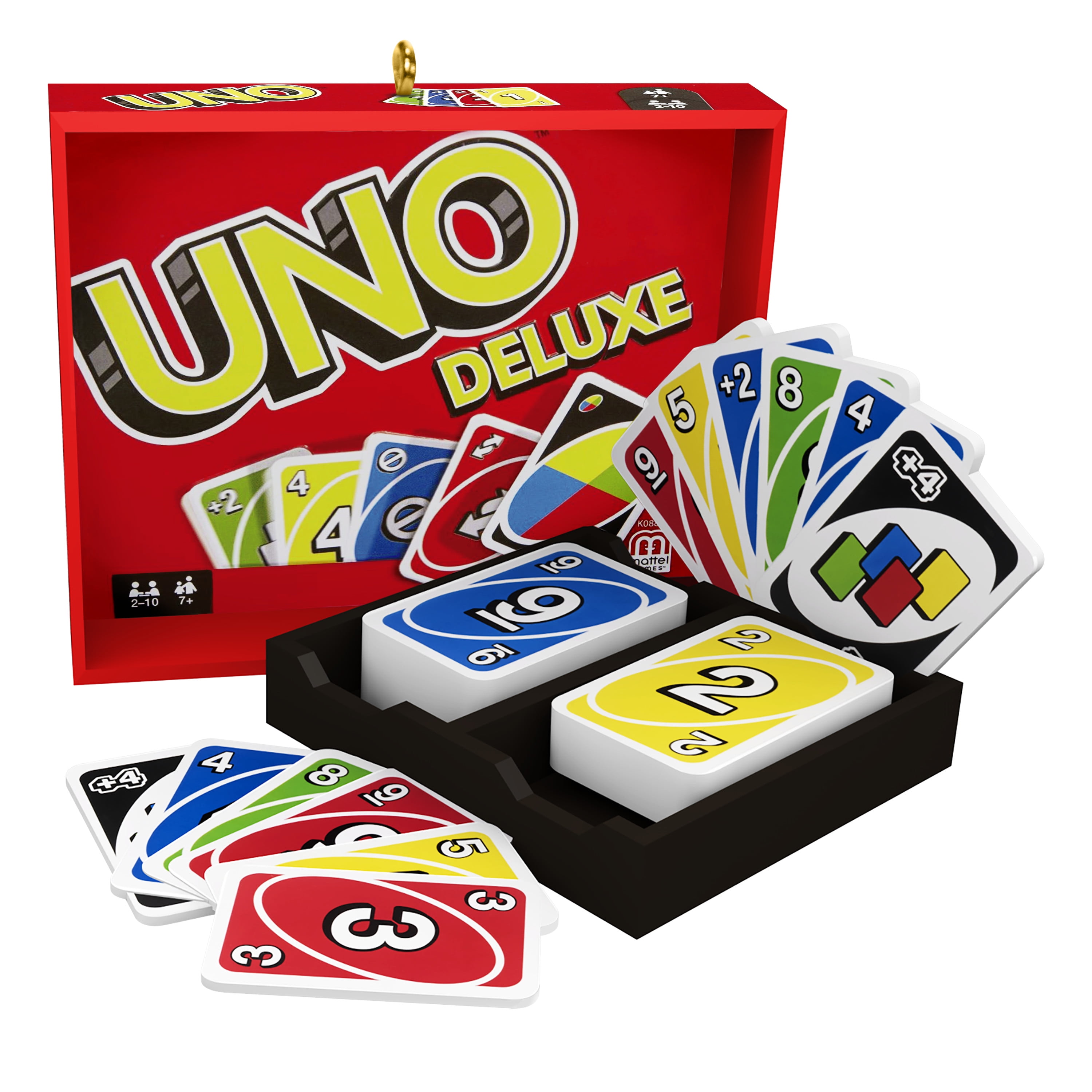 Hallmark Keepsake 2023 UNO Family Game Night Christmas Ornament, Mattel ...