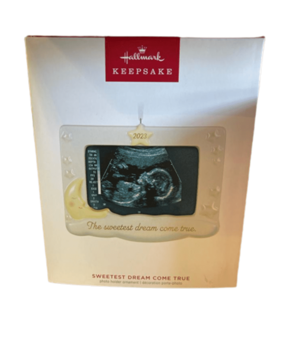Hallmark 2023 Keepsake, Sweetest Dream Sonogram Frame, Pregnancy ...