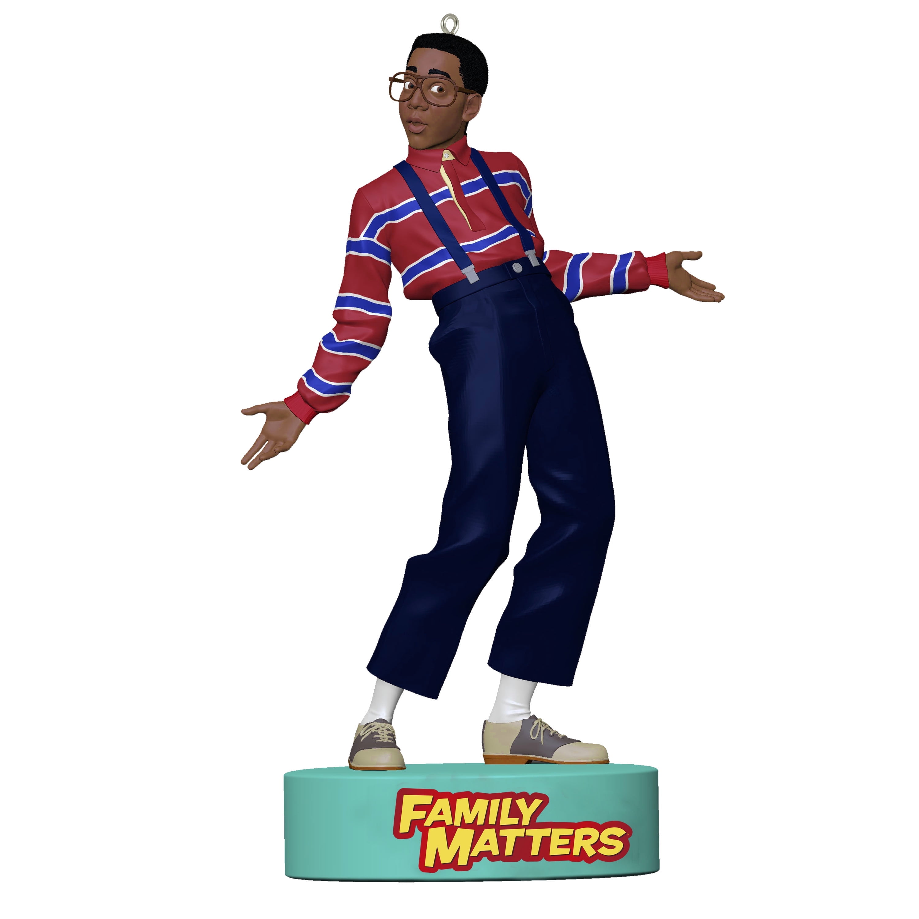 Hallmark Keepsake 2023 Steve Urkel Sound Ornament, TV Show Gifts, .12 ...
